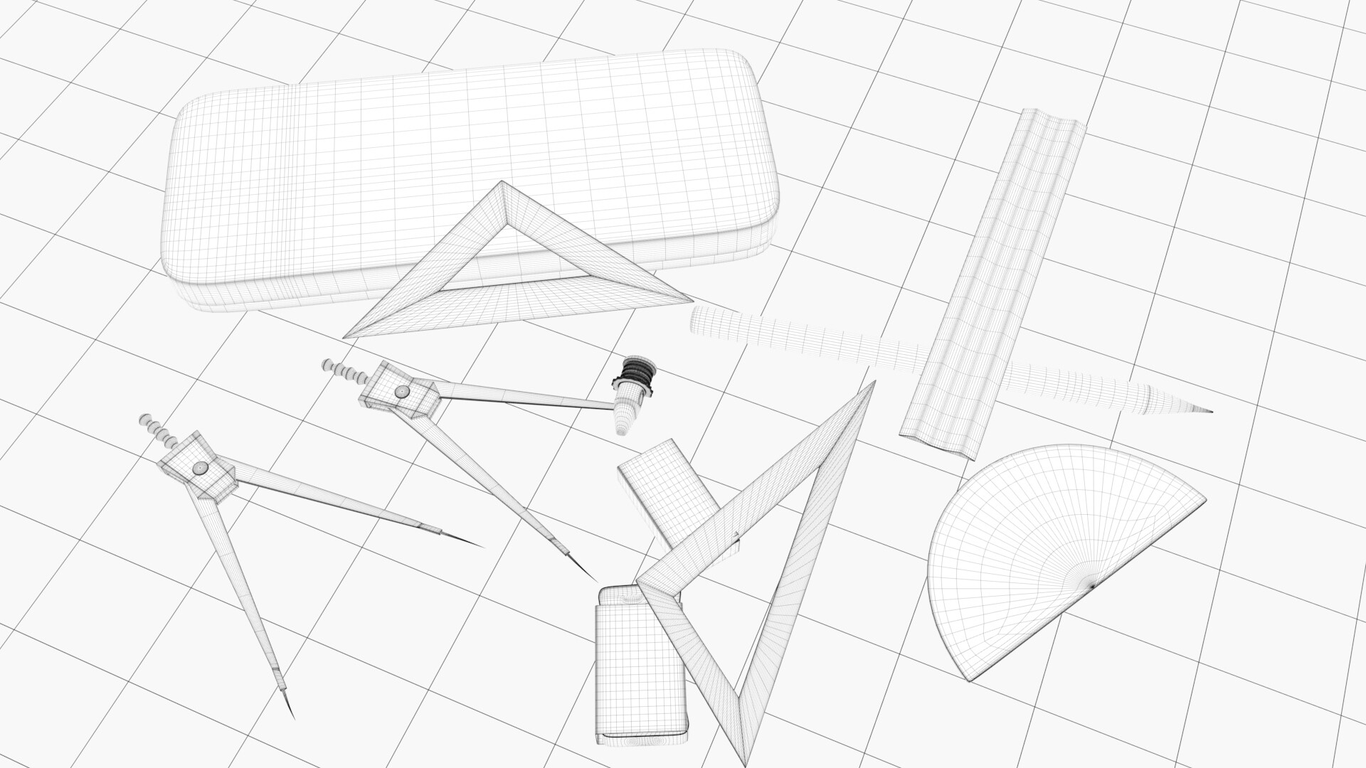 geometry box drawing