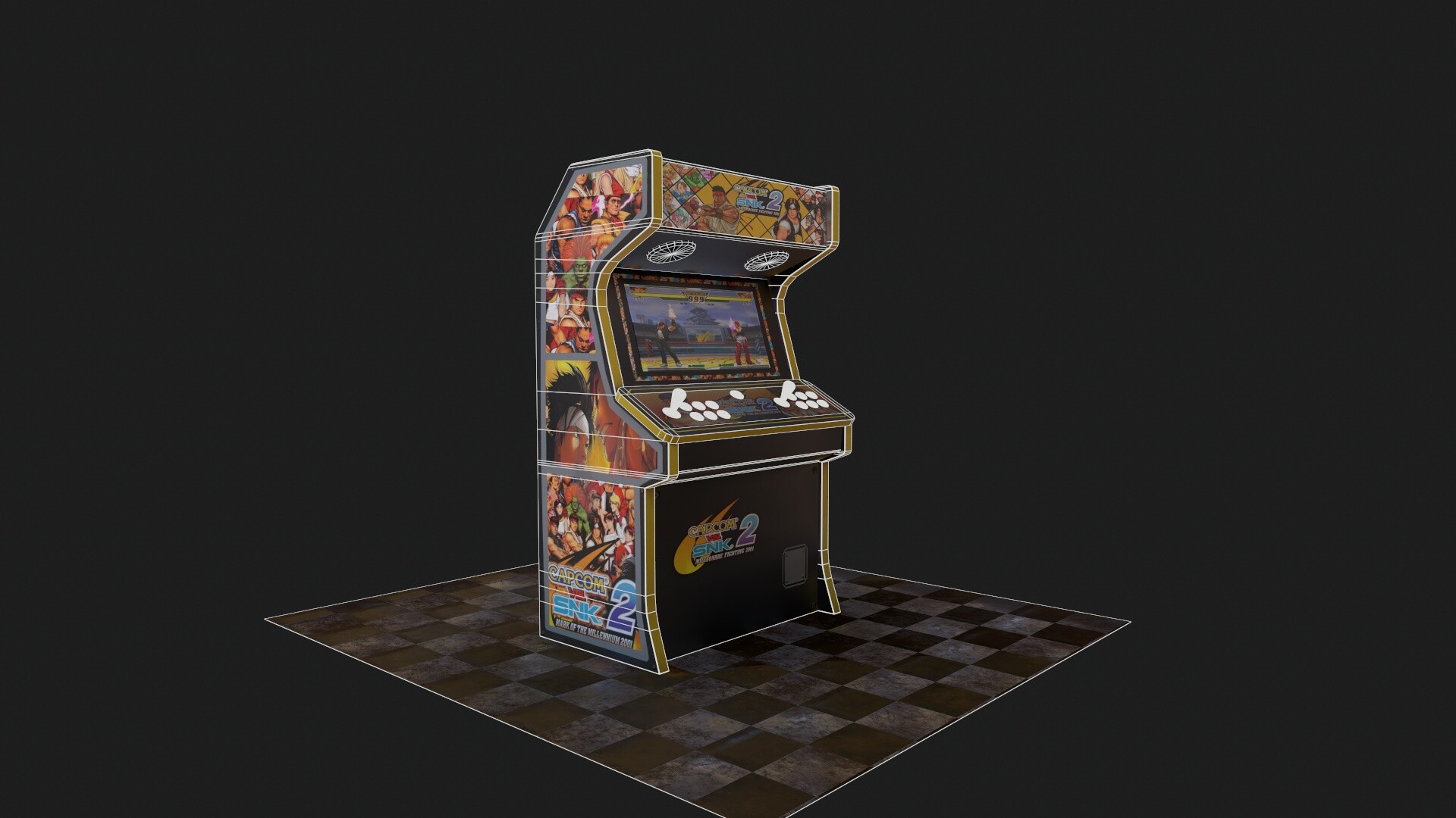 Capcom Vs Snk 2 Arcade Machine