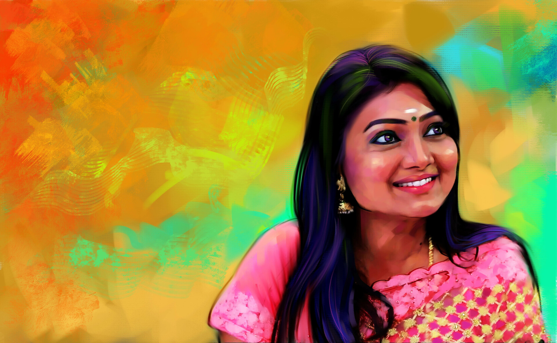 ArtStation - roja serial priyanka