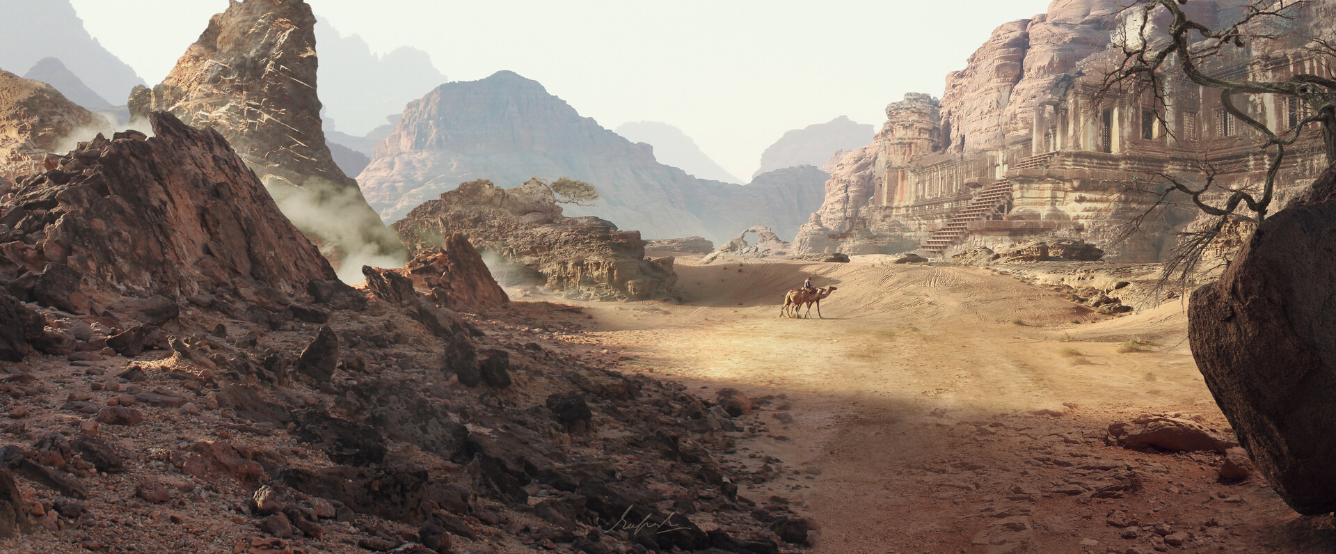 ArtStation - desert journey