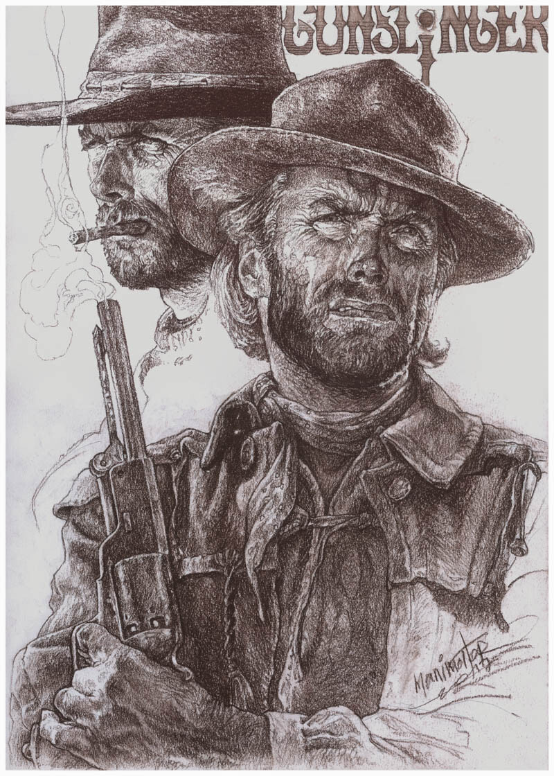 ArtStation - Western. Gunslinger