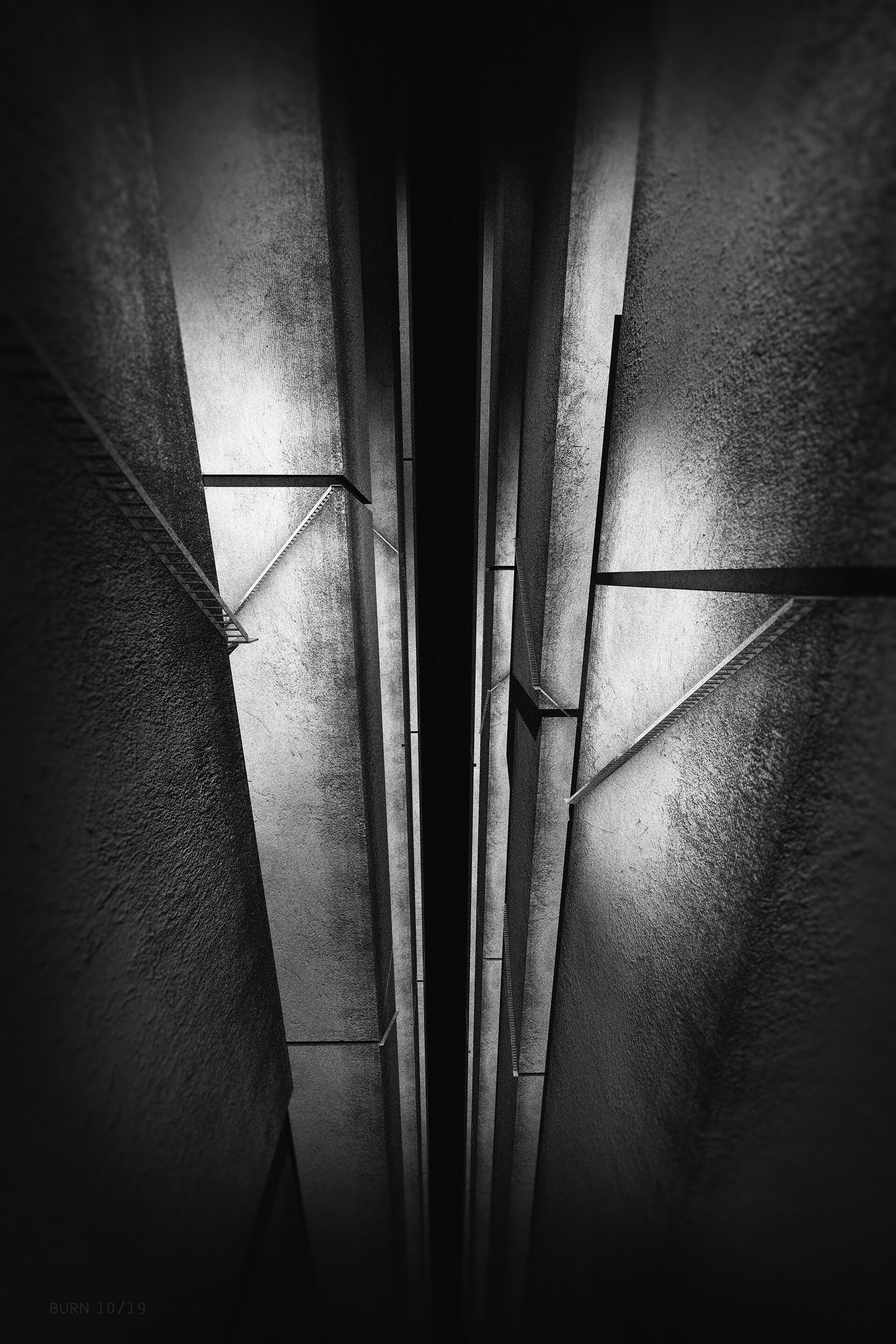 Neil Burn, 2D and 3D Artist - Nightmare Stairs