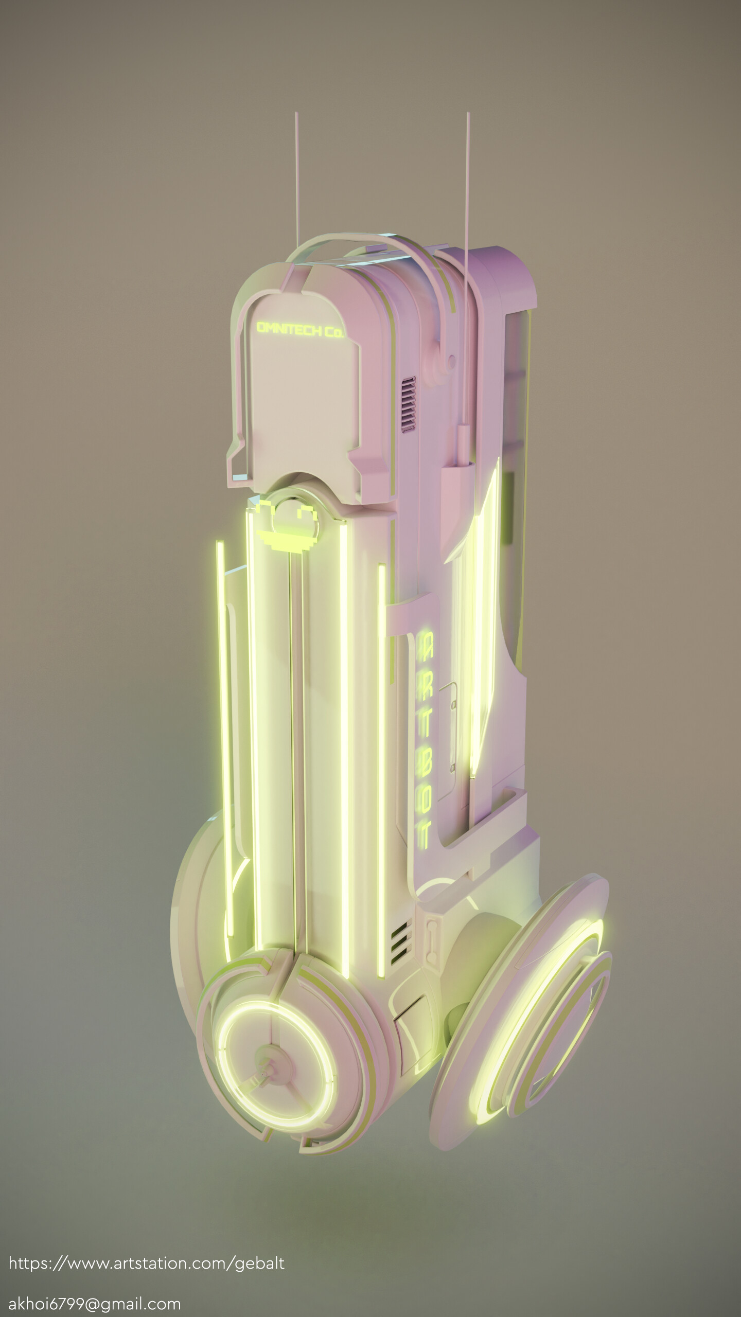 ArtStation - Appliance drone 02 - Artbot