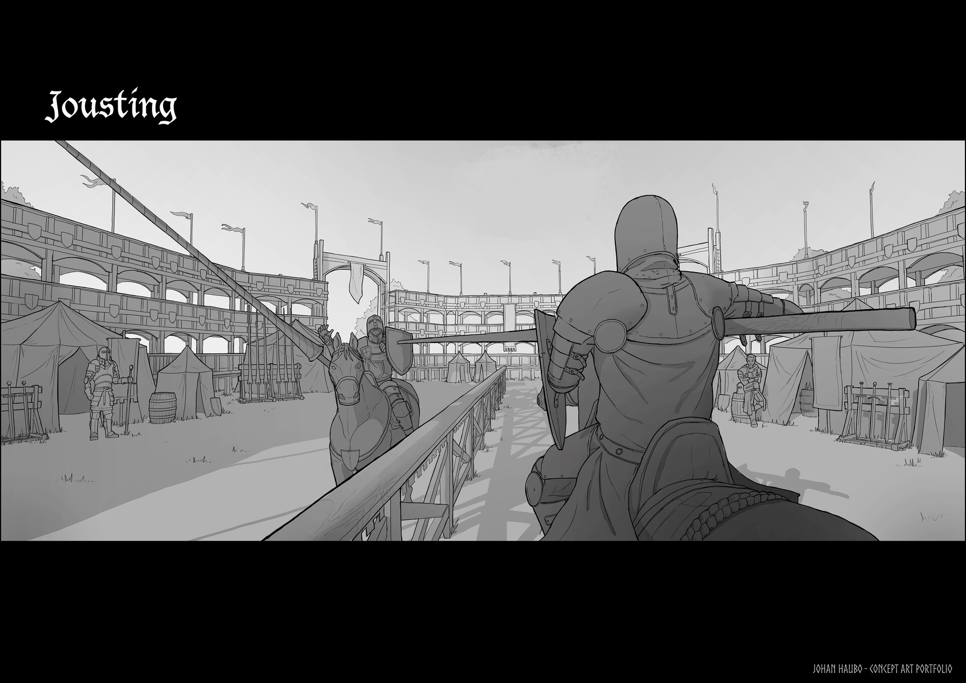 ArtStation - Line Art Production Shots