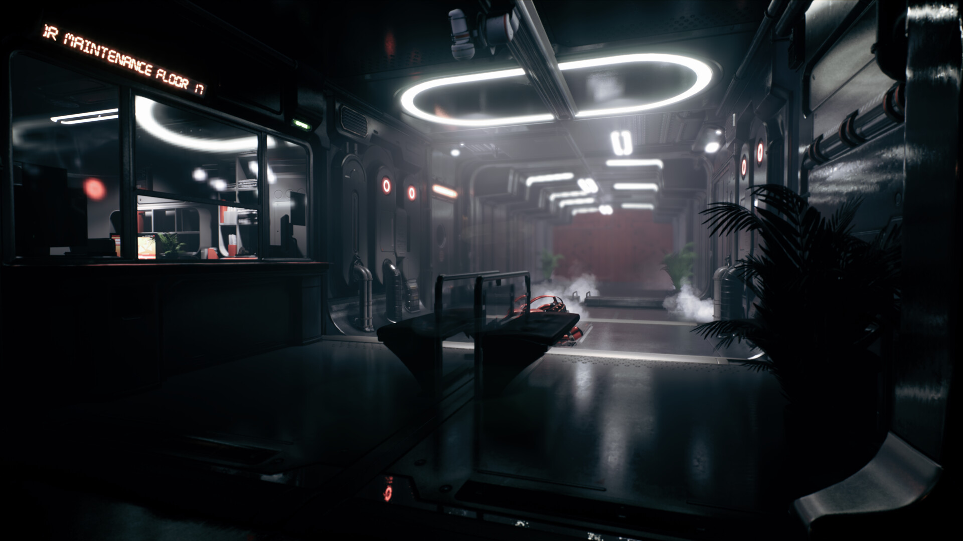 ArtStation - Scifi Hallway Relight