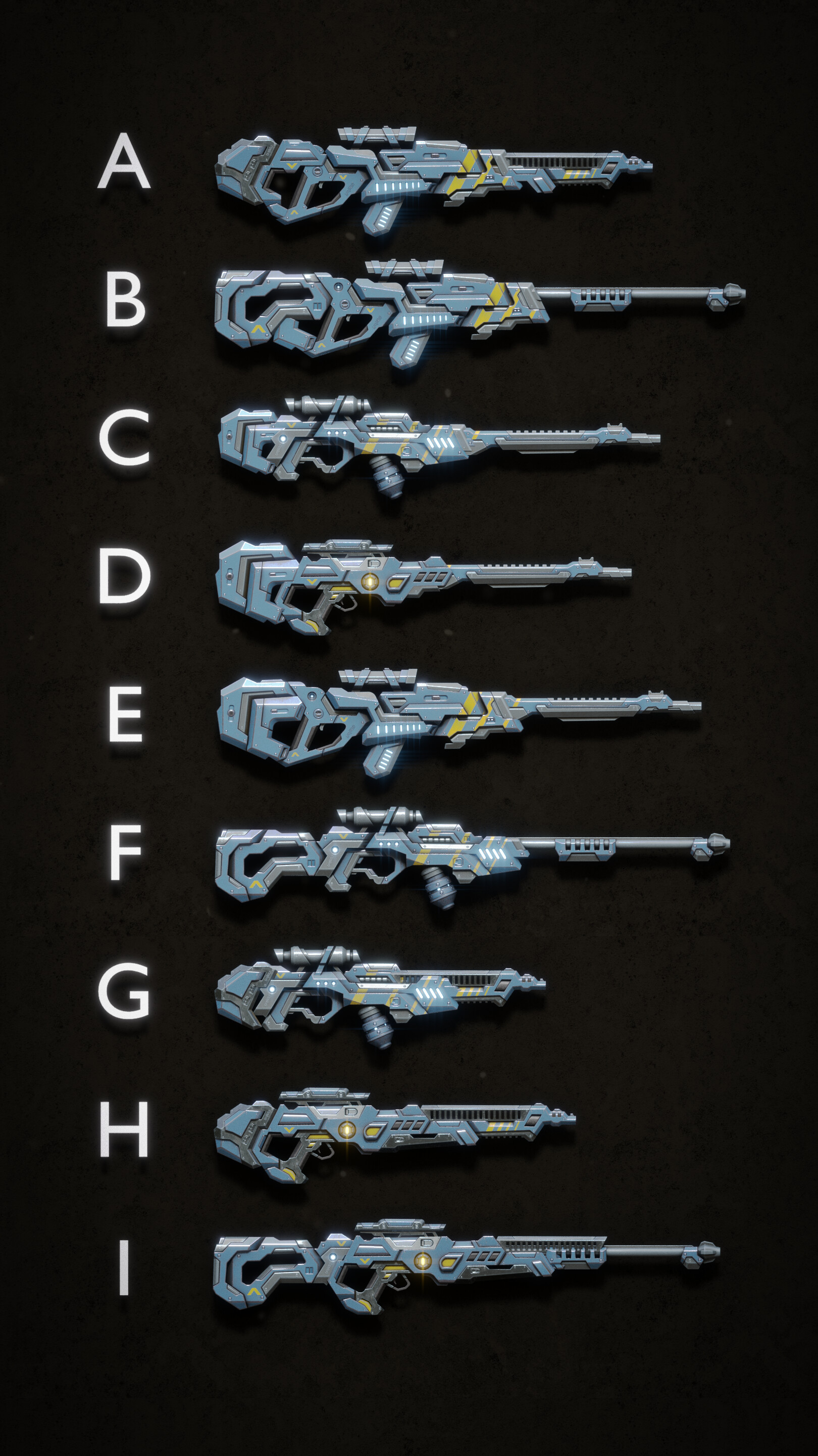 ArtStation - Rifle experiment