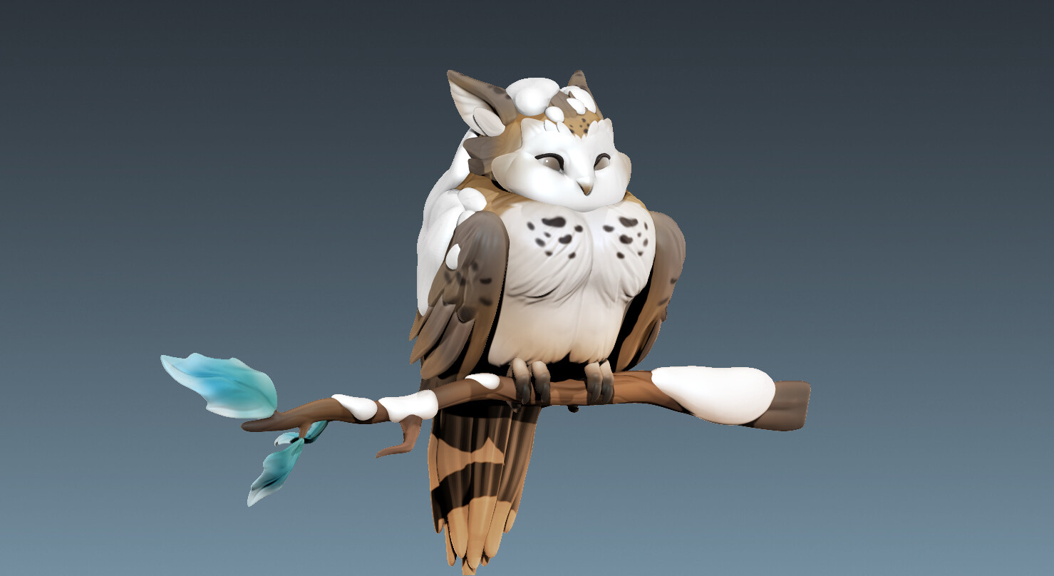 ArtStation - Freeze Owl