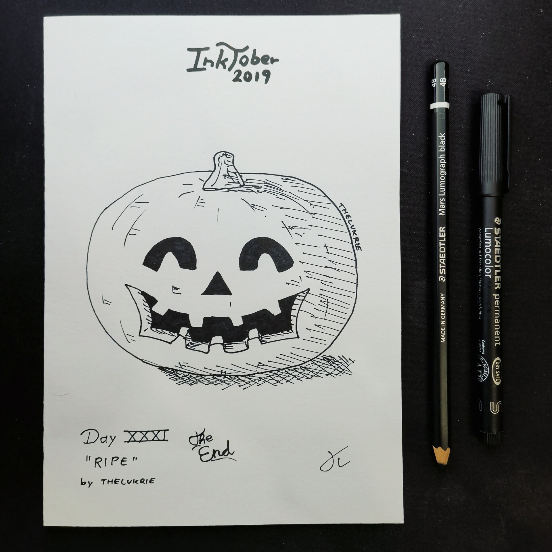 The Lukrie - INKTOBER Day 31 - Ripe