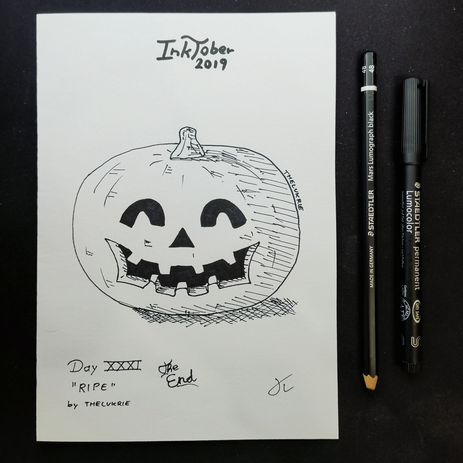 The Lukrie - INKTOBER Day 31 - Ripe