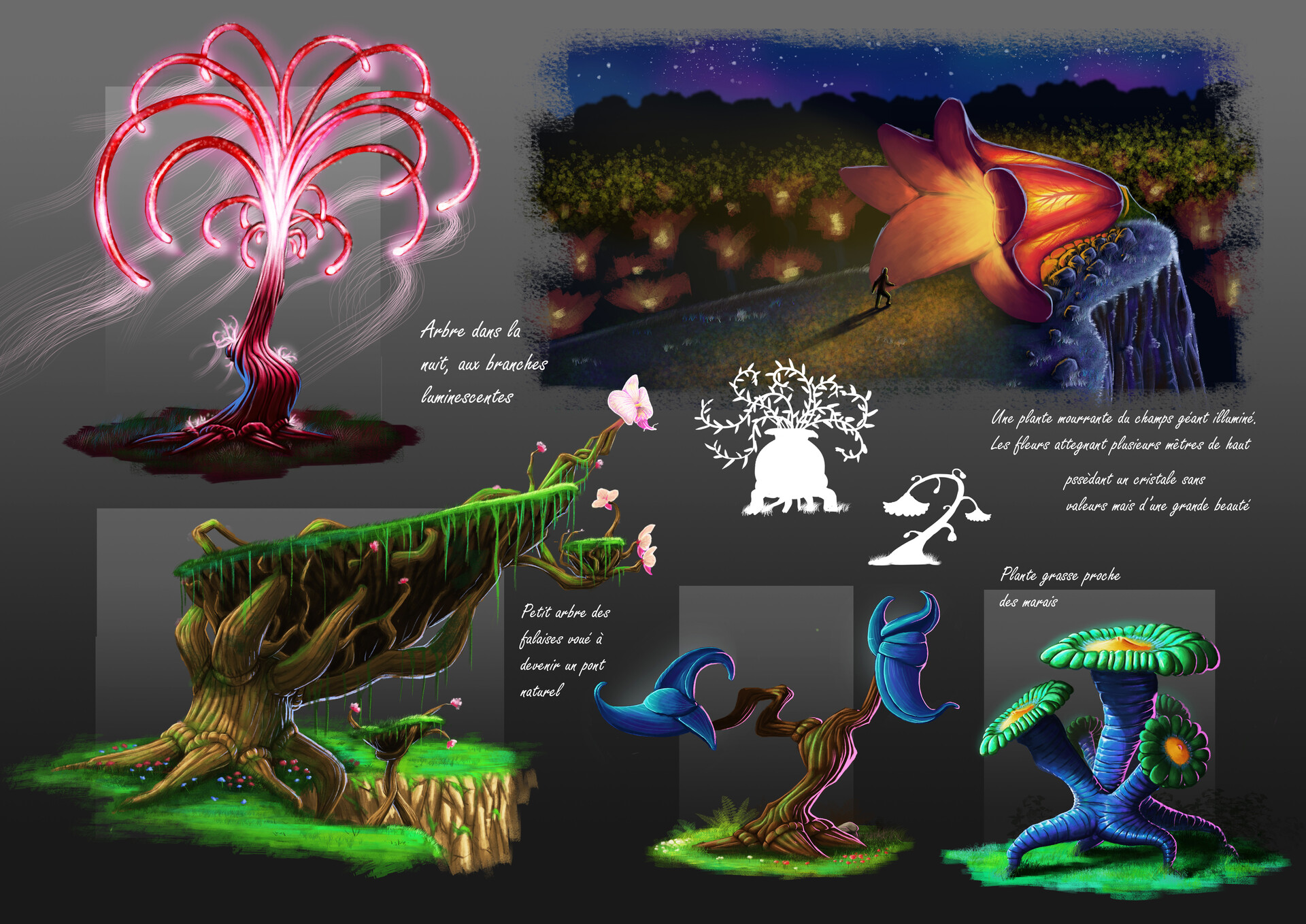 ArtStation - Fantasy Plants