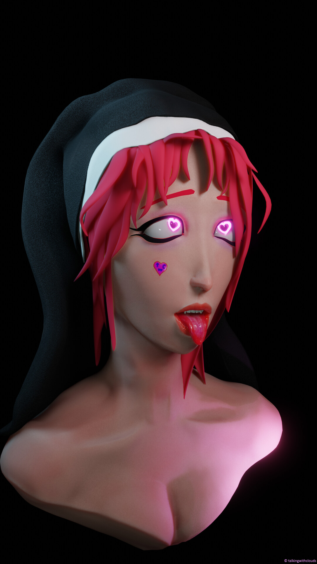 ArtStation - ahegao nun