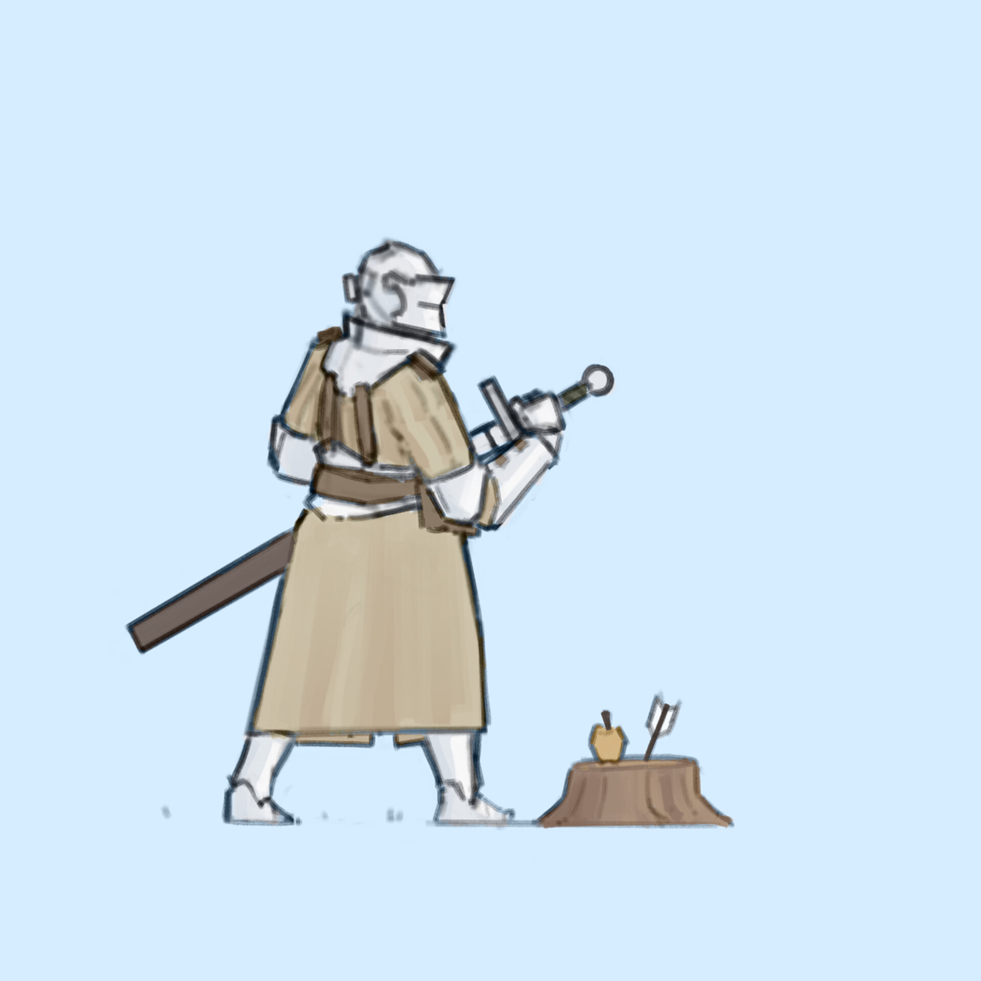 Mitchell Deehan - Knight Character Design