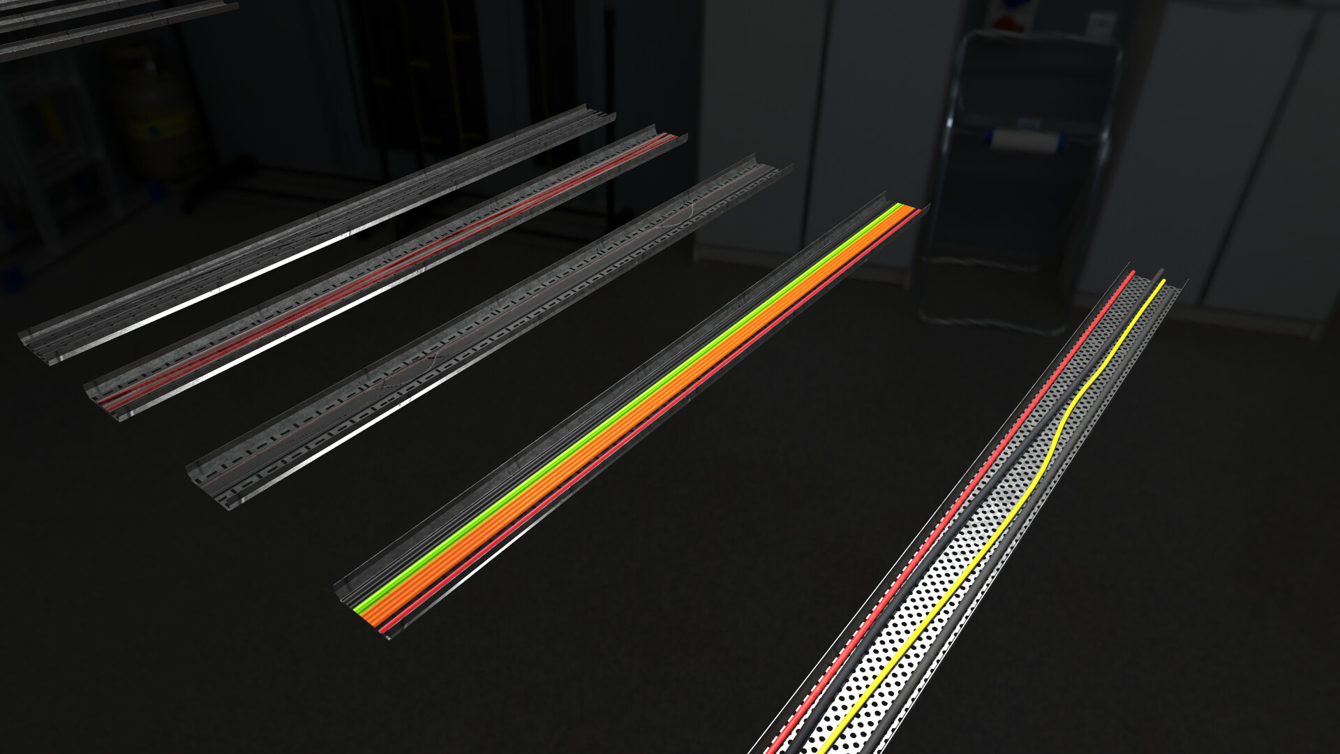 ArtStation - Cable trays