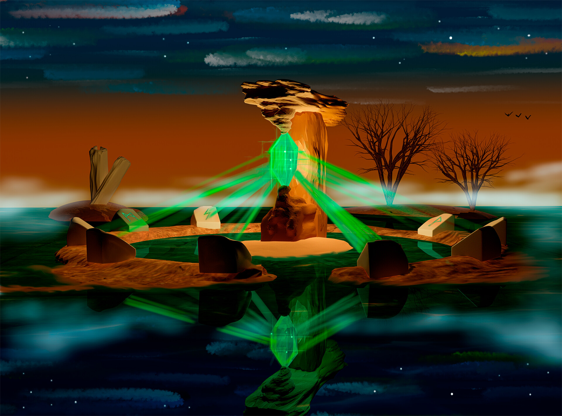 ArtStation - Prism of Runes