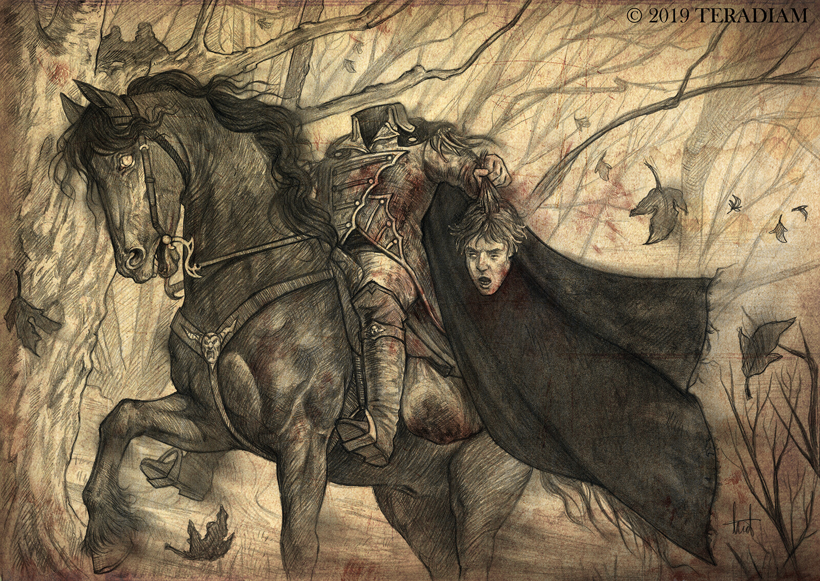 ArtStation - The legend of Sleepy Hollow