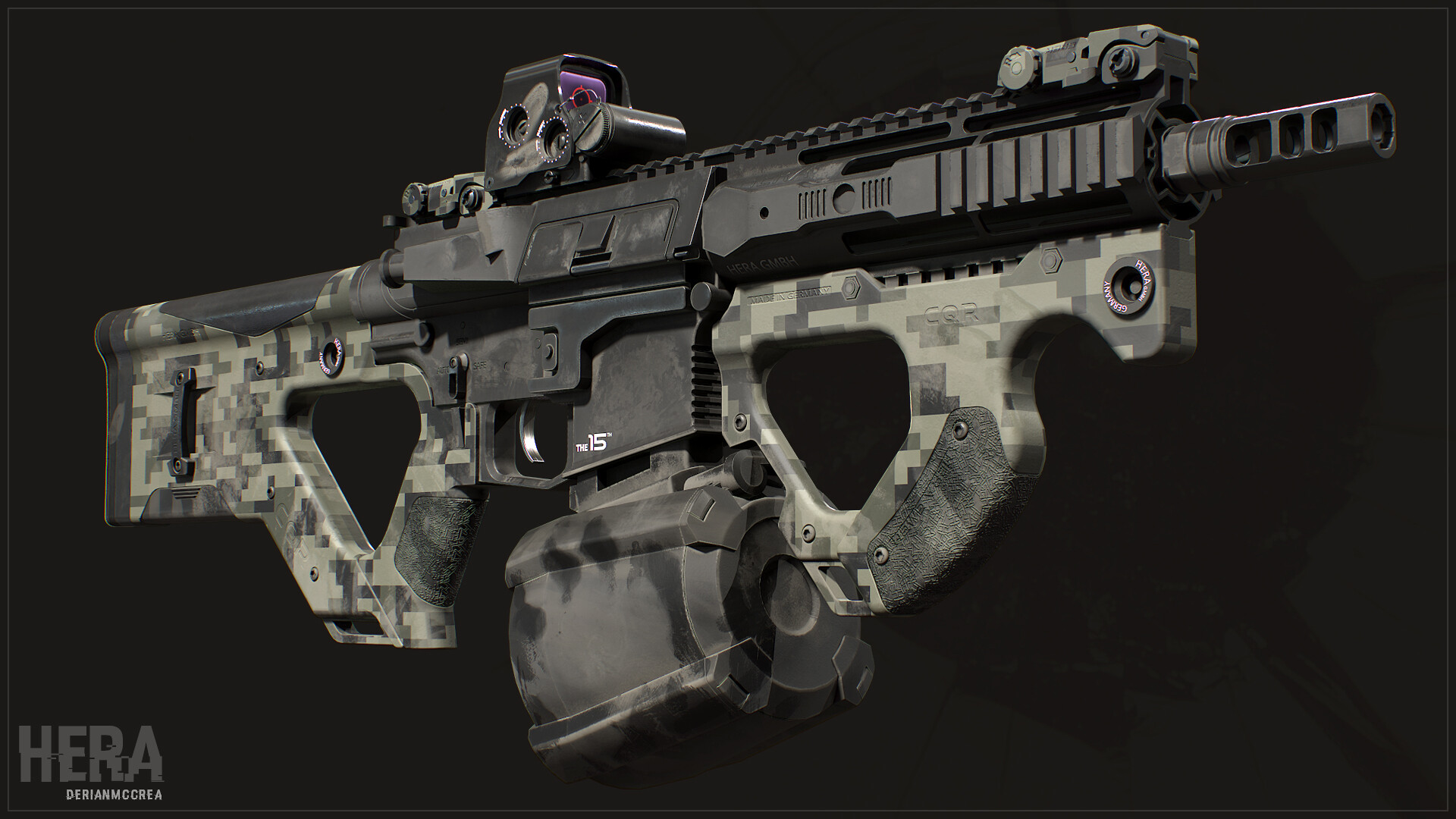 Derian McCrea - = Hera AR 15 VARIANTS