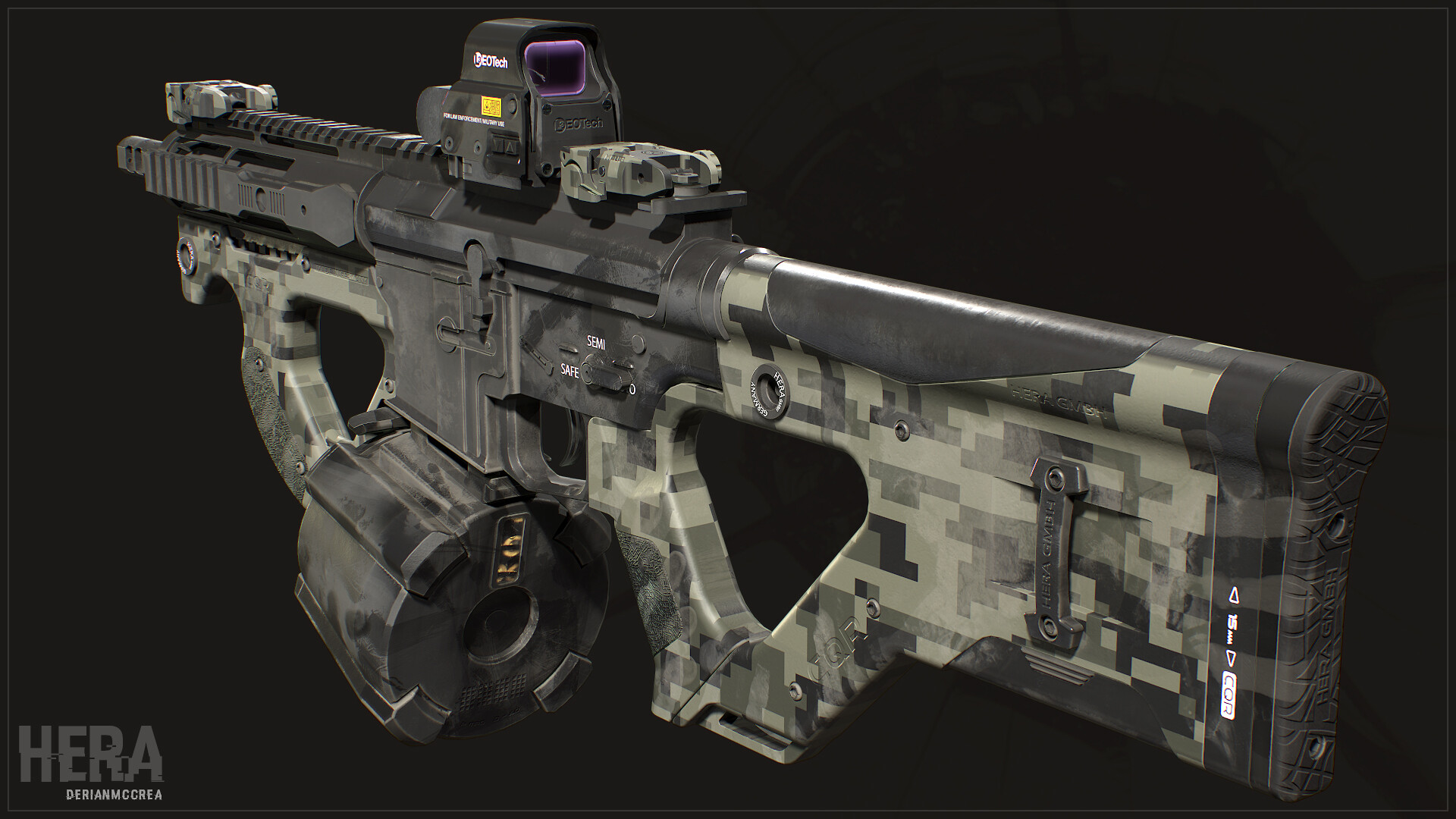 Derian McCrea - = Hera AR 15 VARIANTS
