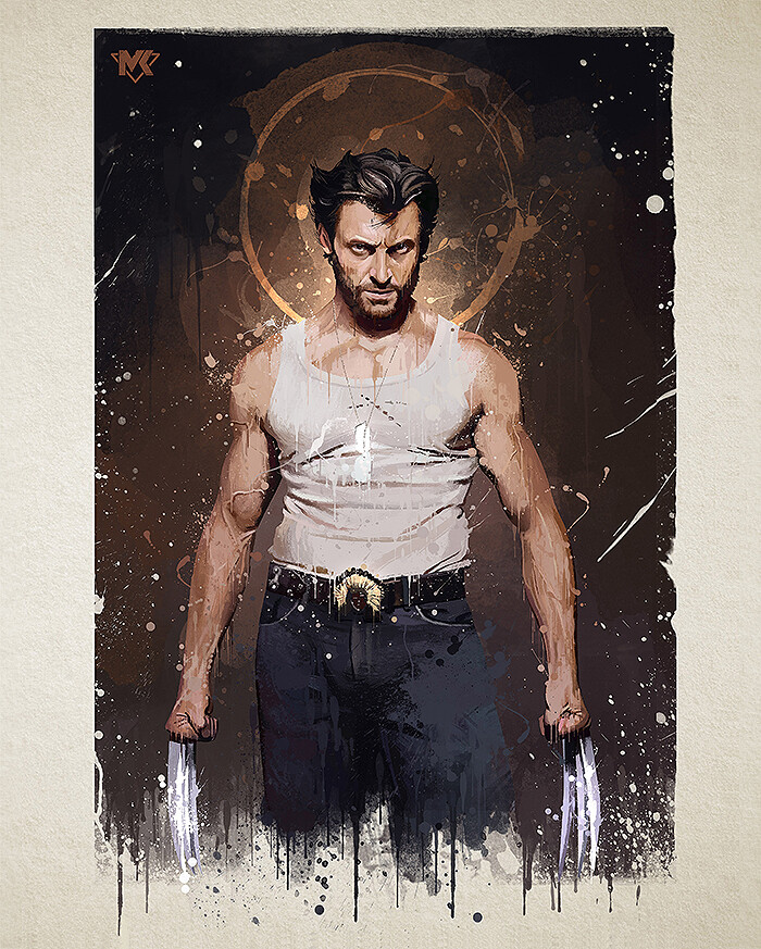 ArtStation - The Wolverine- Splash Art