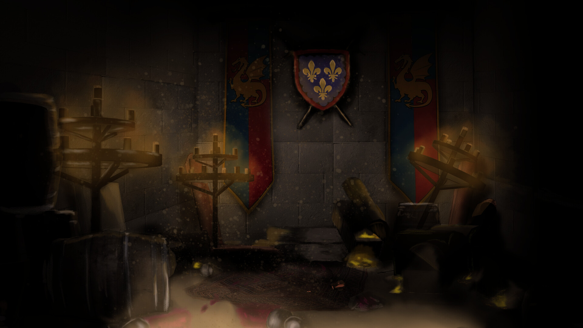 ArtStation - Medieval crime scene