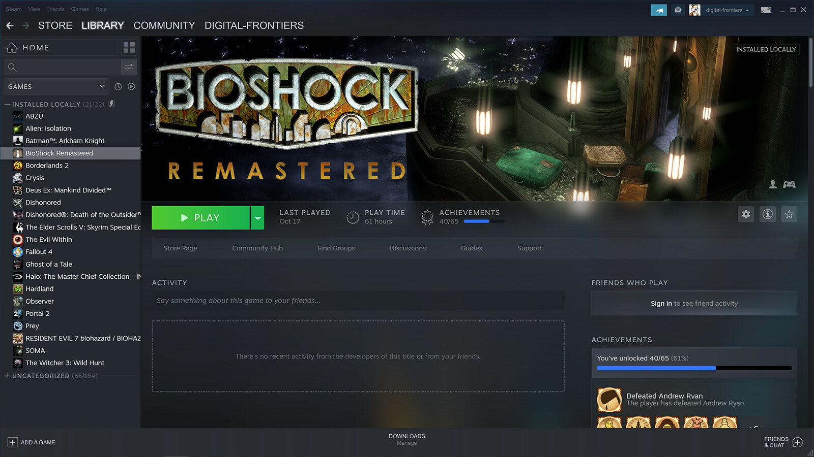 Digital Frontiers - Custom Steam Game Covers