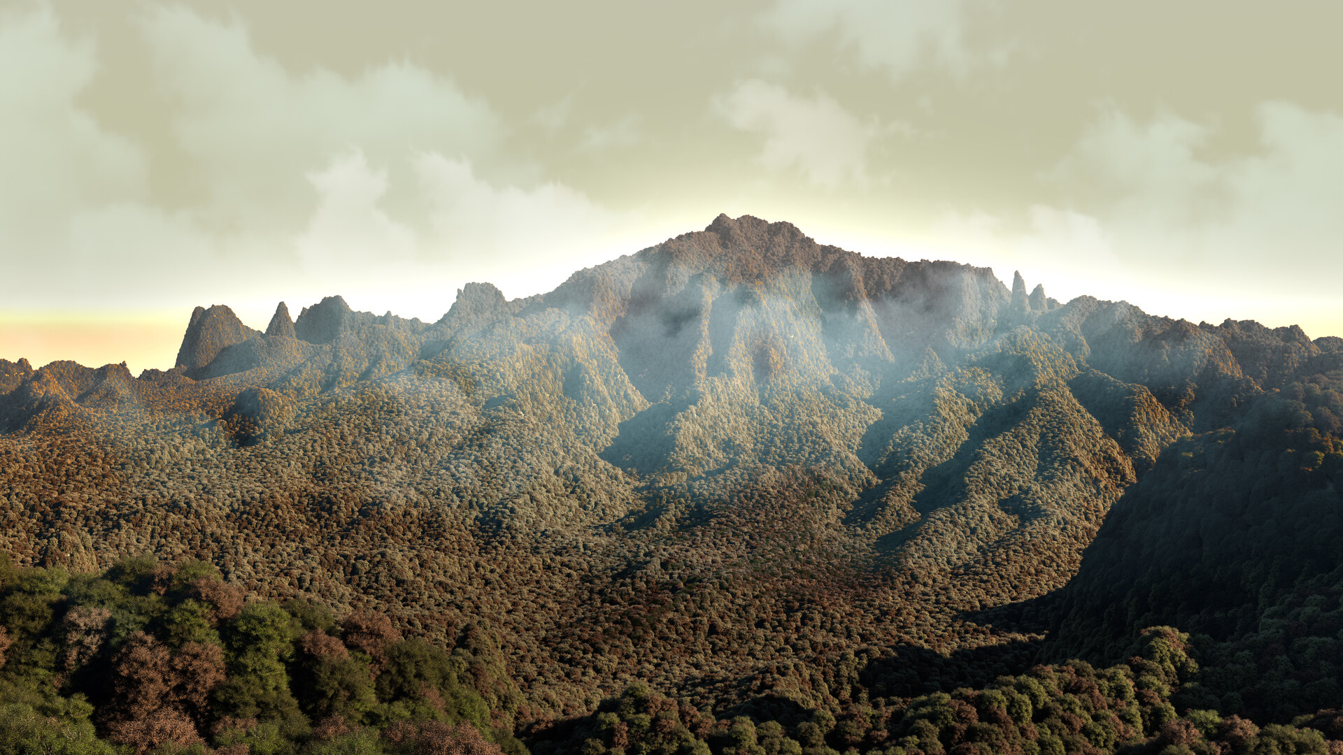 ArtStation - CGI forest