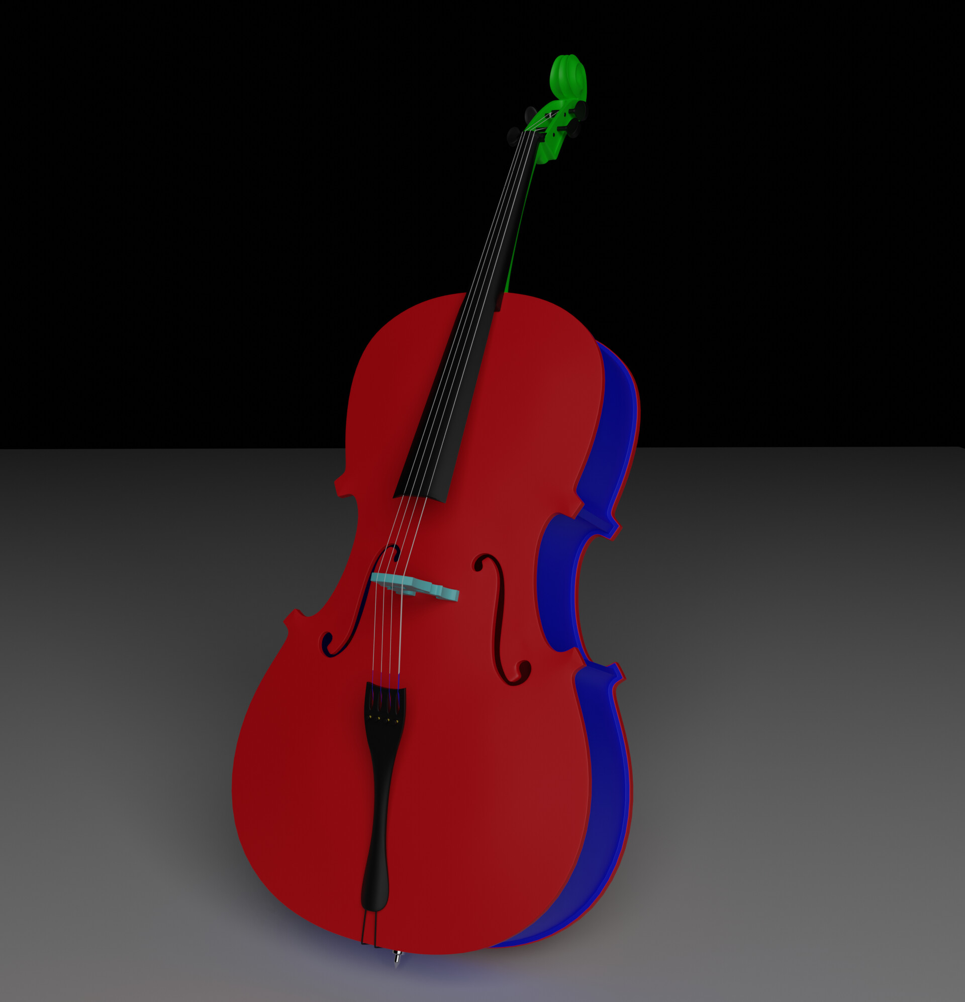 ArtStation - Cello model