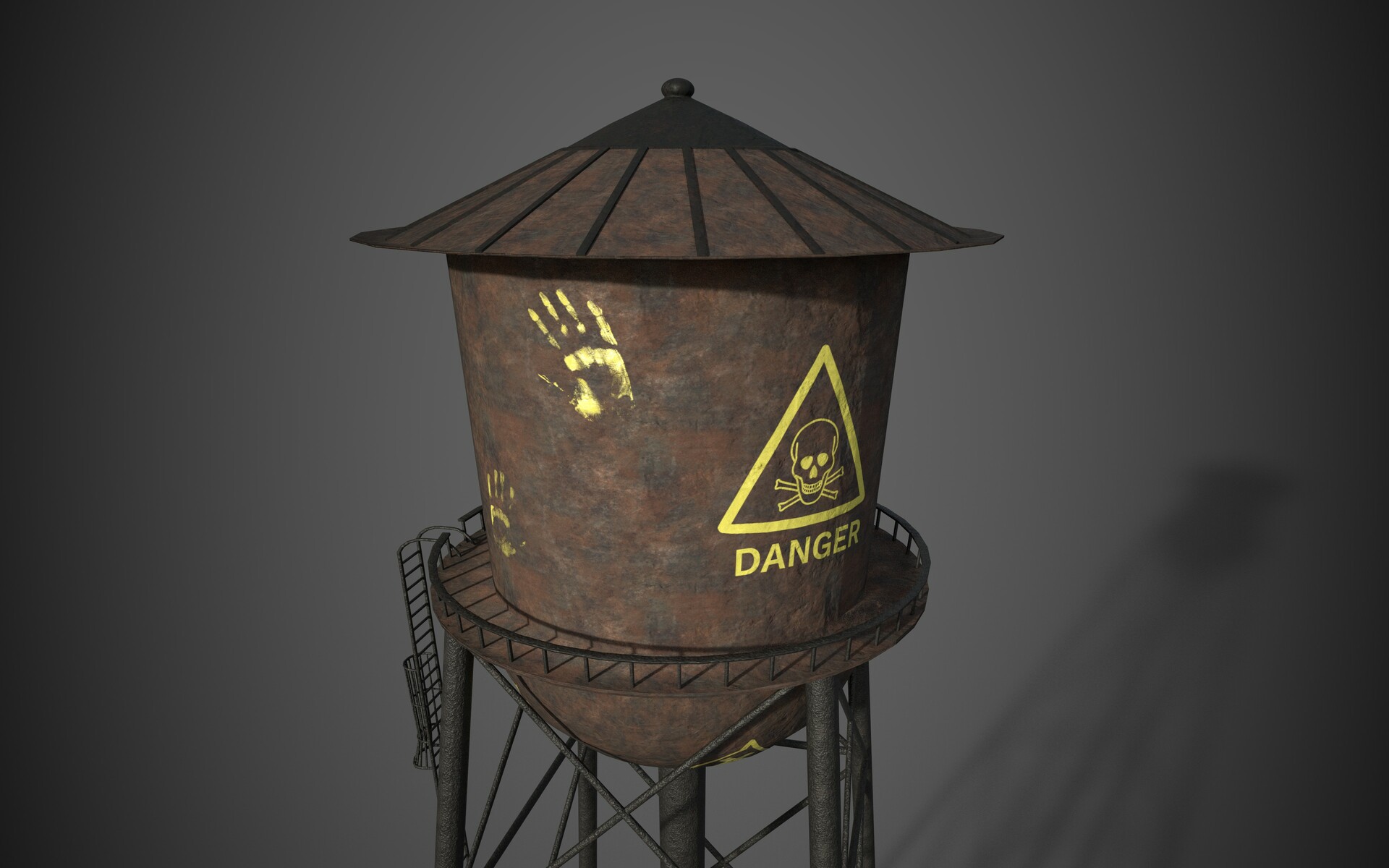 laxmankumar kharwar - Fuel_oil_Tank_Prop_game_Environment_Asset