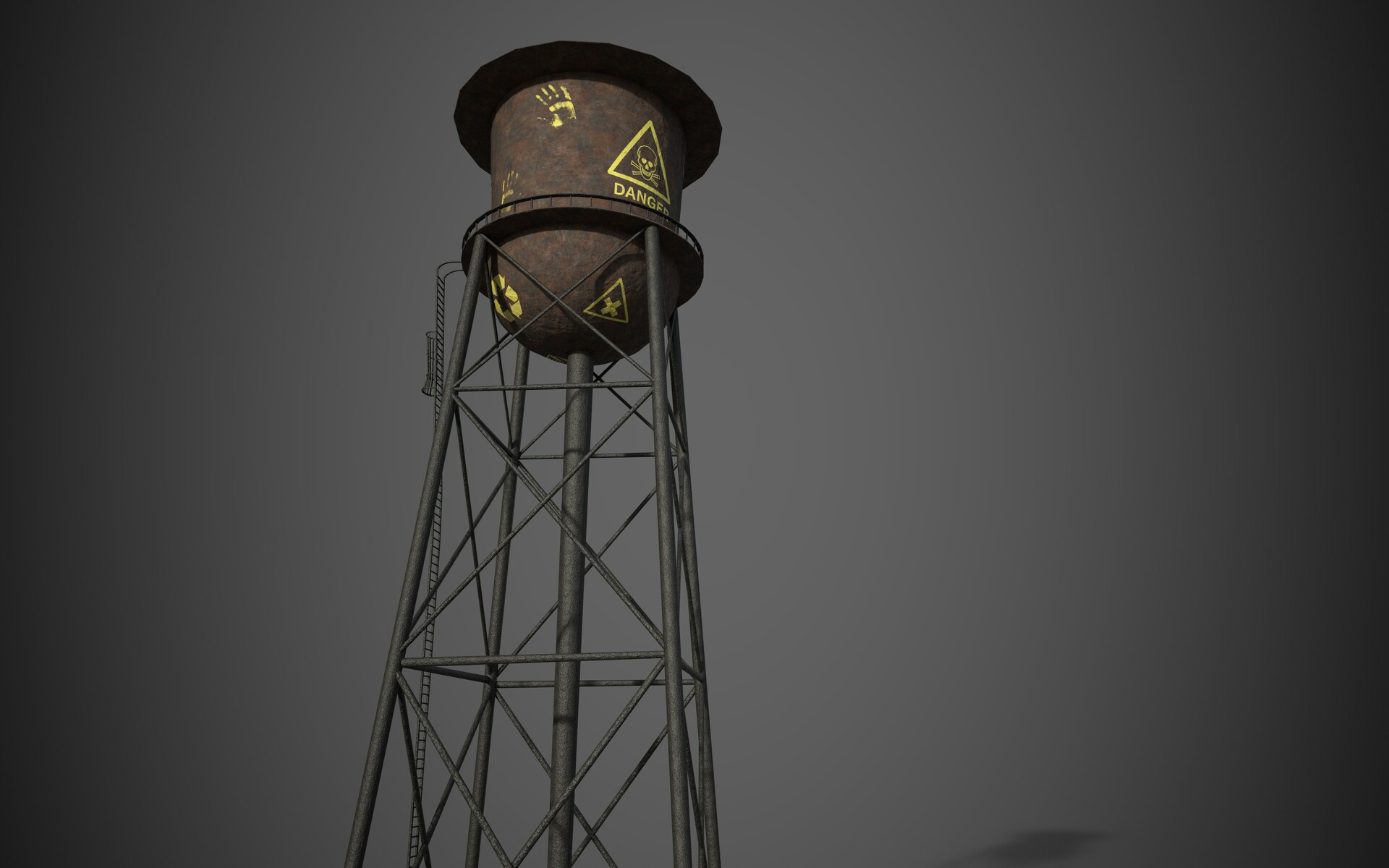 laxmankumar kharwar - Fuel_oil_Tank_Prop_game_Environment_Asset