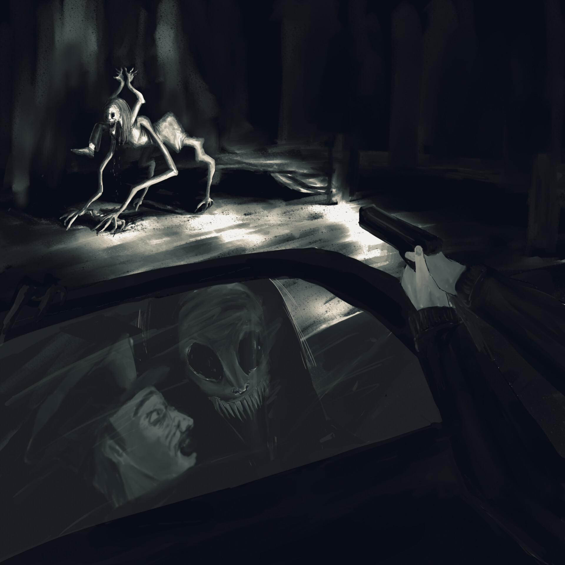 ArtStation - Frozen in Fear