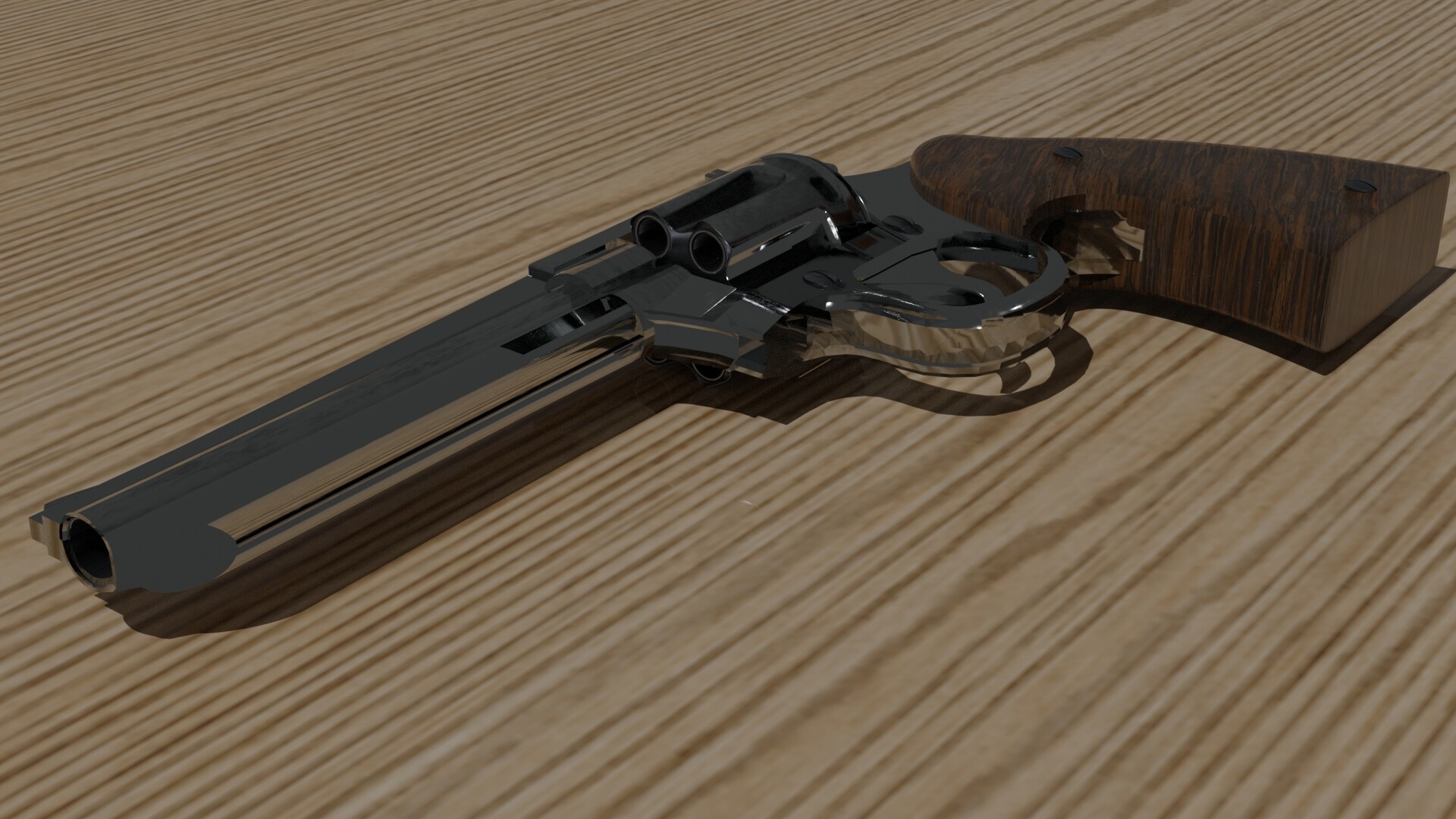 ArtStation - Revolver Blender 2.80 Cycles