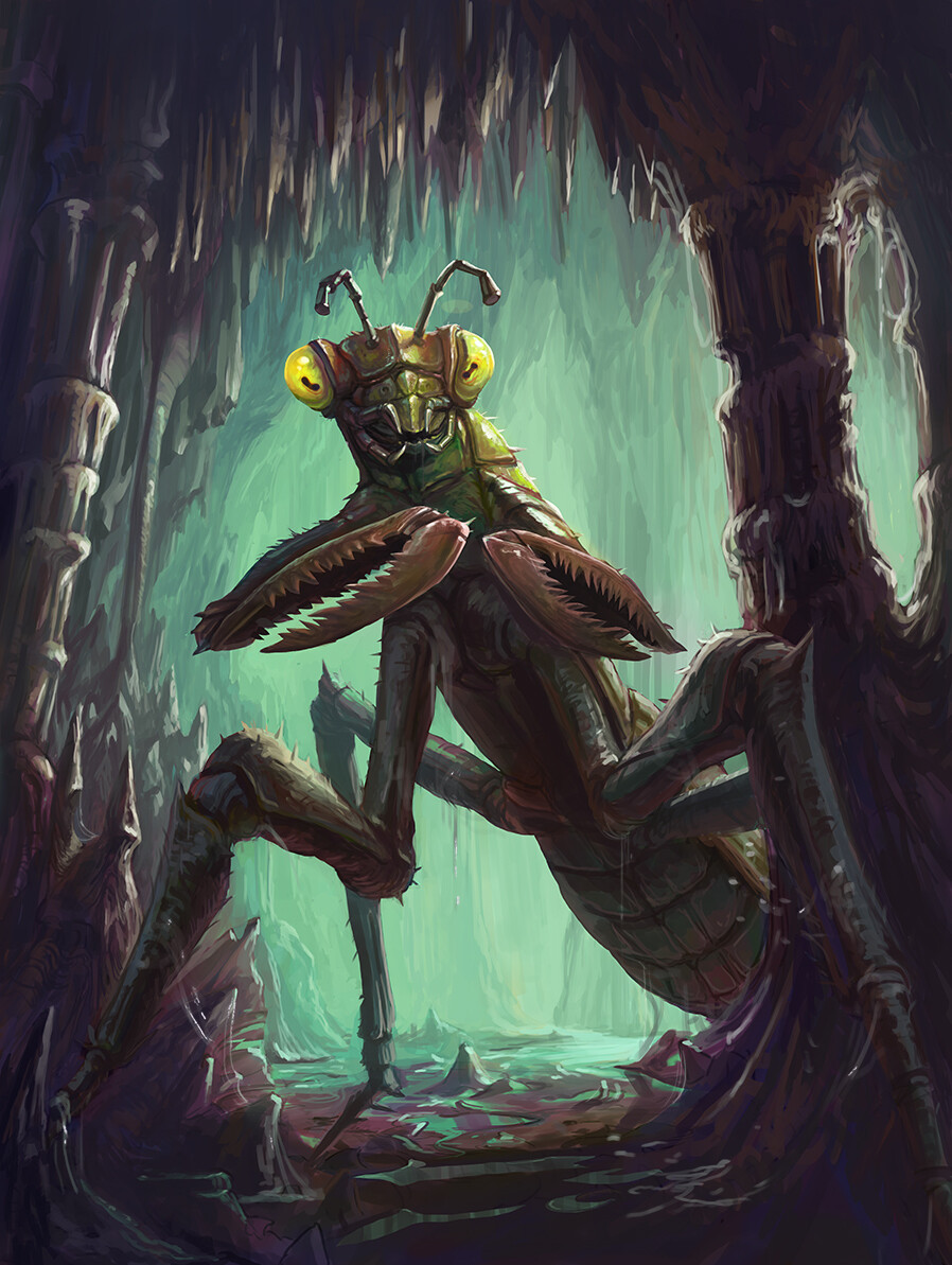 ArtStation - Macabre Mantis