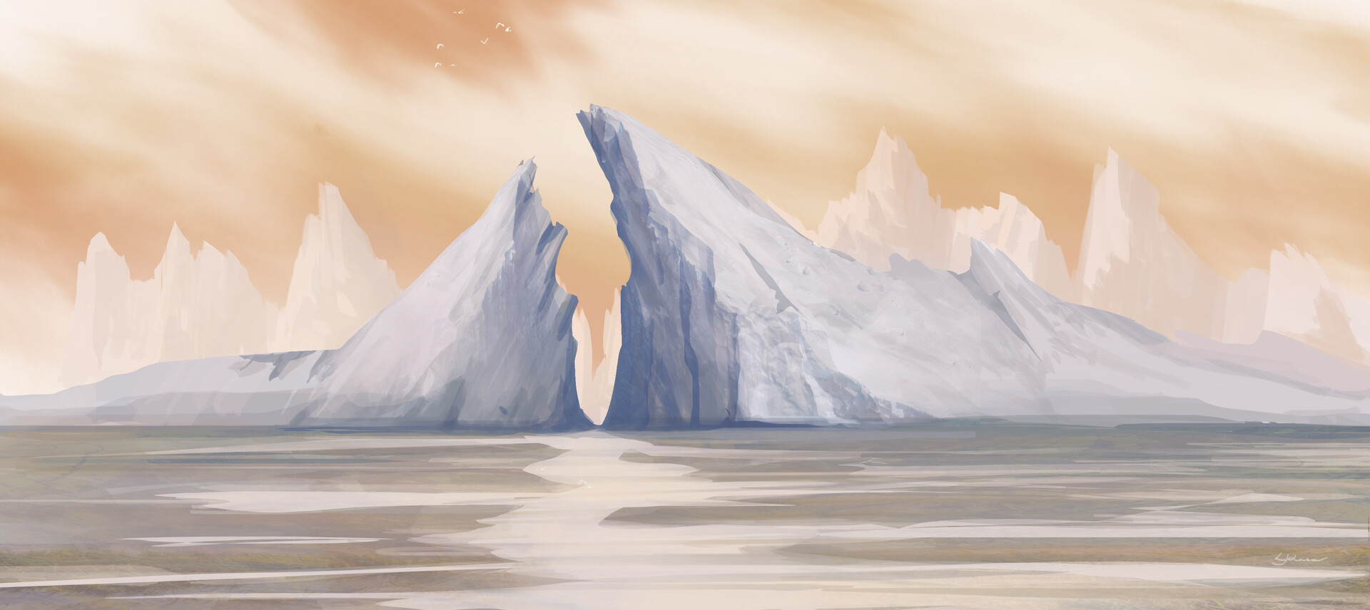 ArtStation - Cold Cliffs