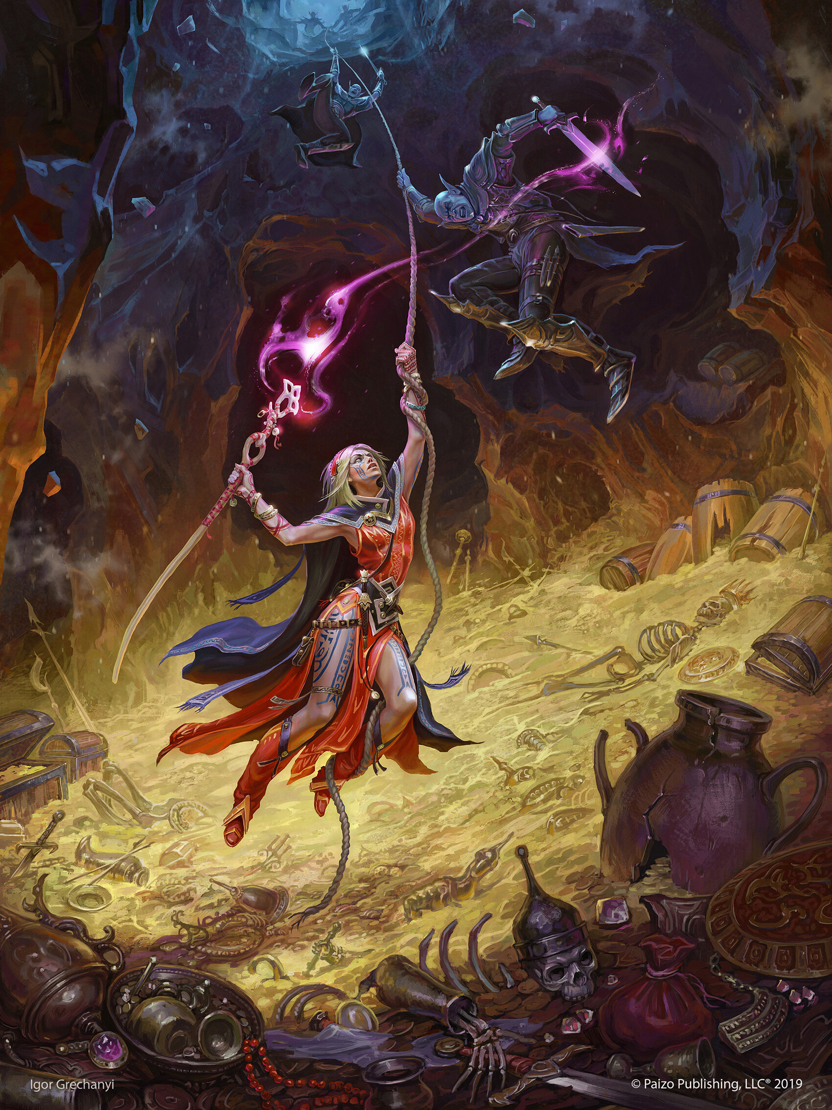 ArtStation - Internal illustration for Pathfinder. Core Rulebook.