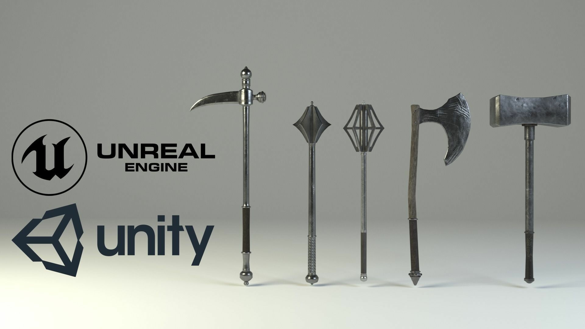 ArtStation - Slavic weapons asset