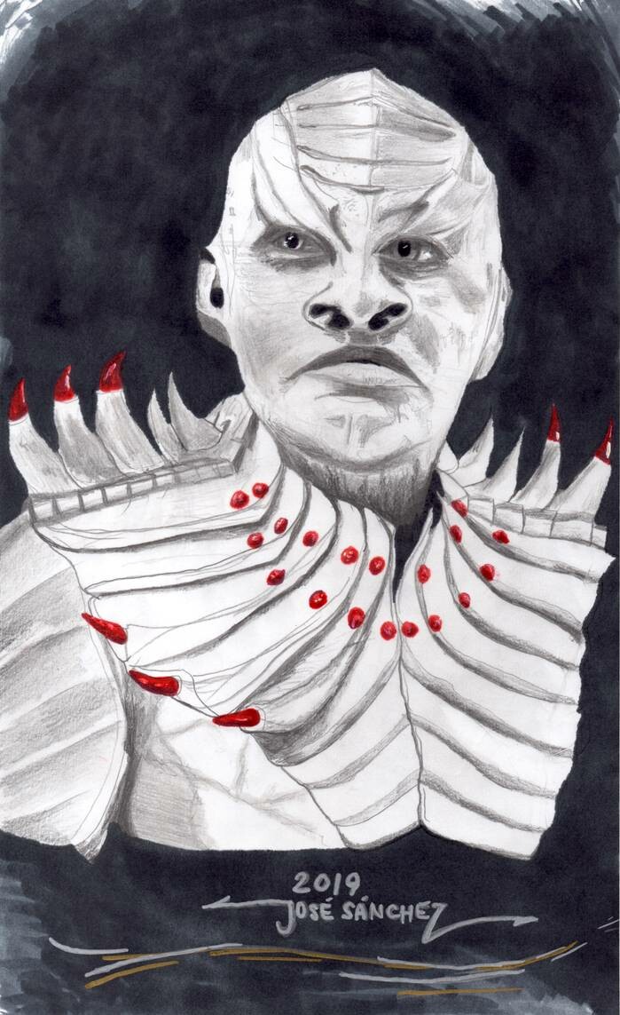 ArtStation - Portrait of Klingon Commander L'Rell