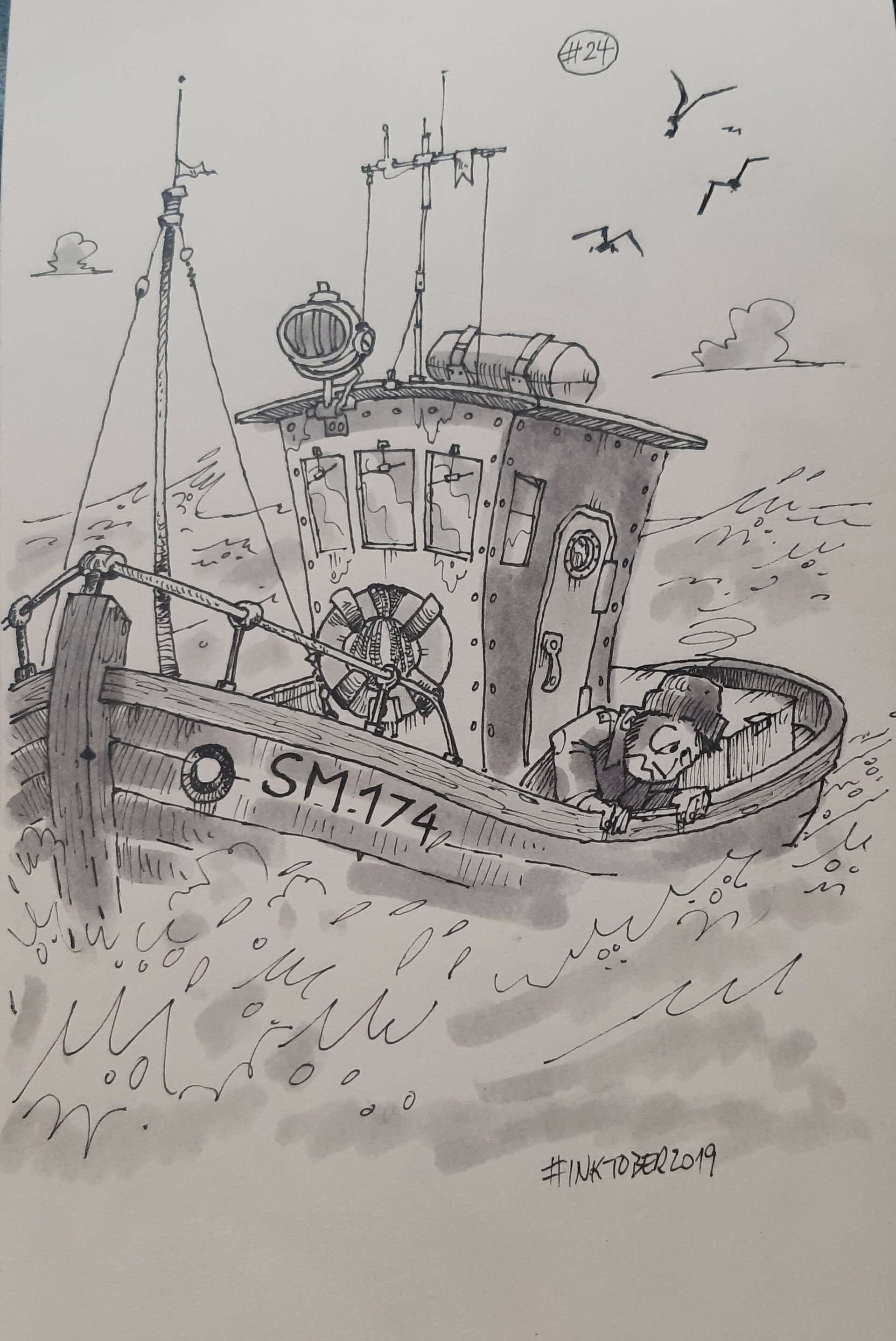 ArtStation - Inktober 24 : Dizzy