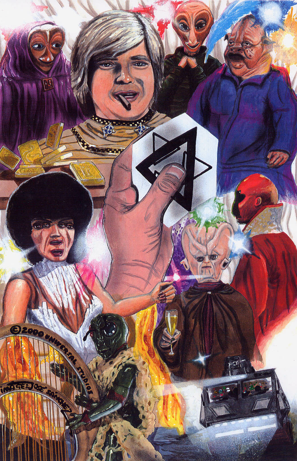 ArtStation - BSG : Alien's Tribute