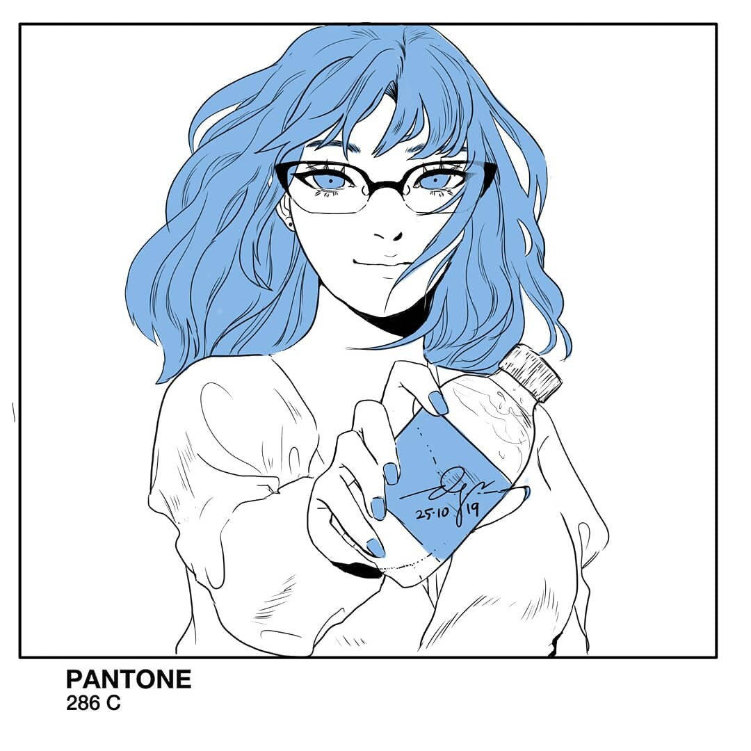 ArtStation - Blue ramune