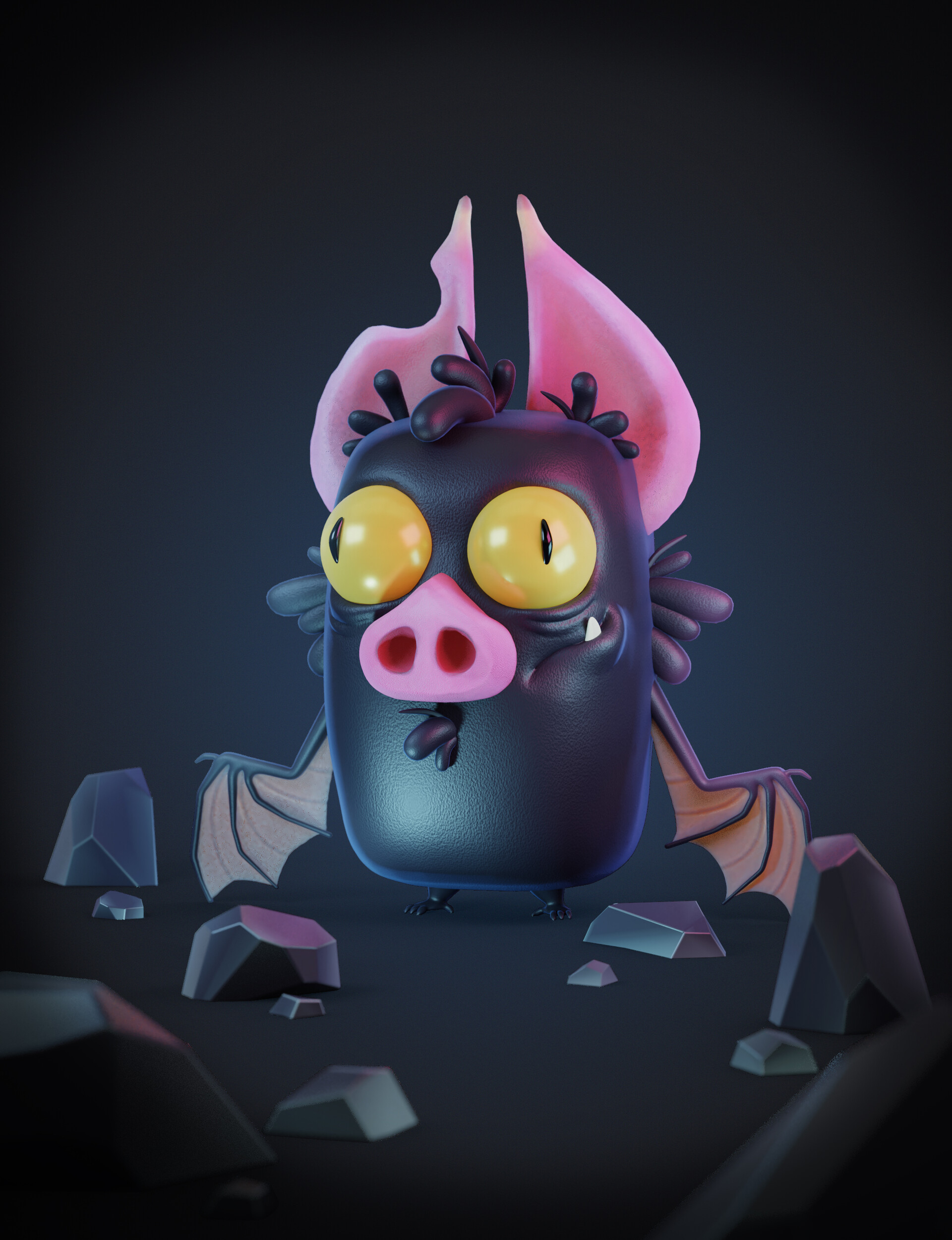 ArtStation - HALLOWEEN BAT