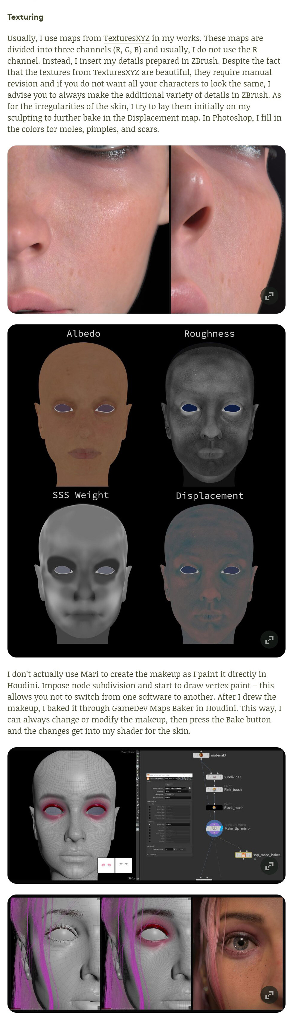 Roman Cyganov - 3D Portraiture: Eyes, Hair, Shaders for Face - 80 lvl