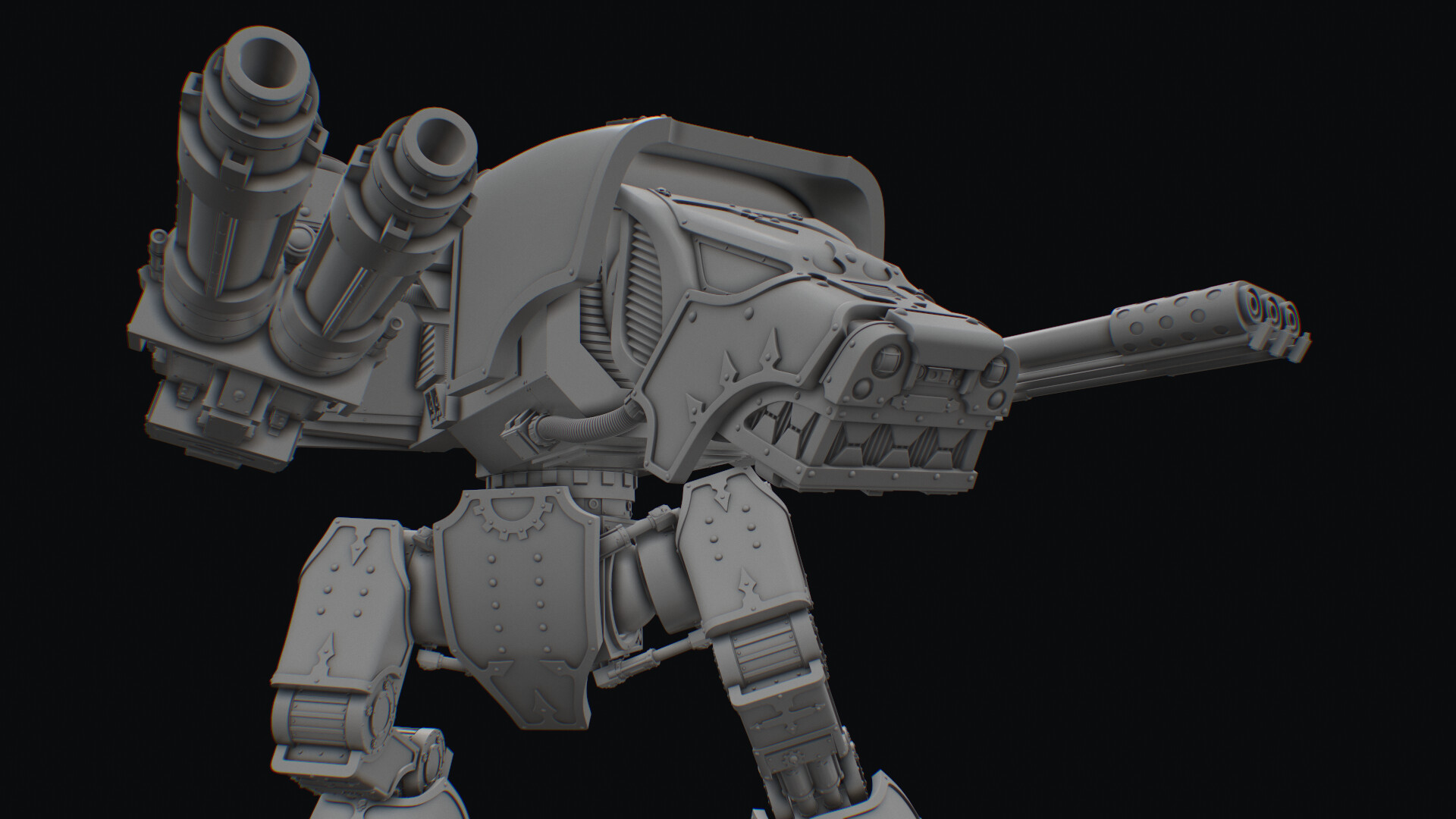 ArtStation - Light Gothic Mecha v2