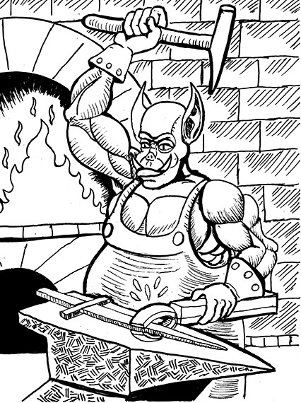 Alan Funk - Inktober 2019 Drawings