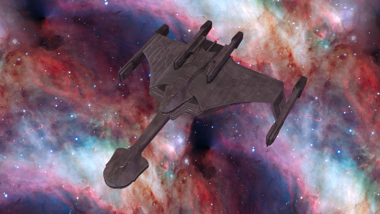 ArtStation - Klingon Heavy Cruiser