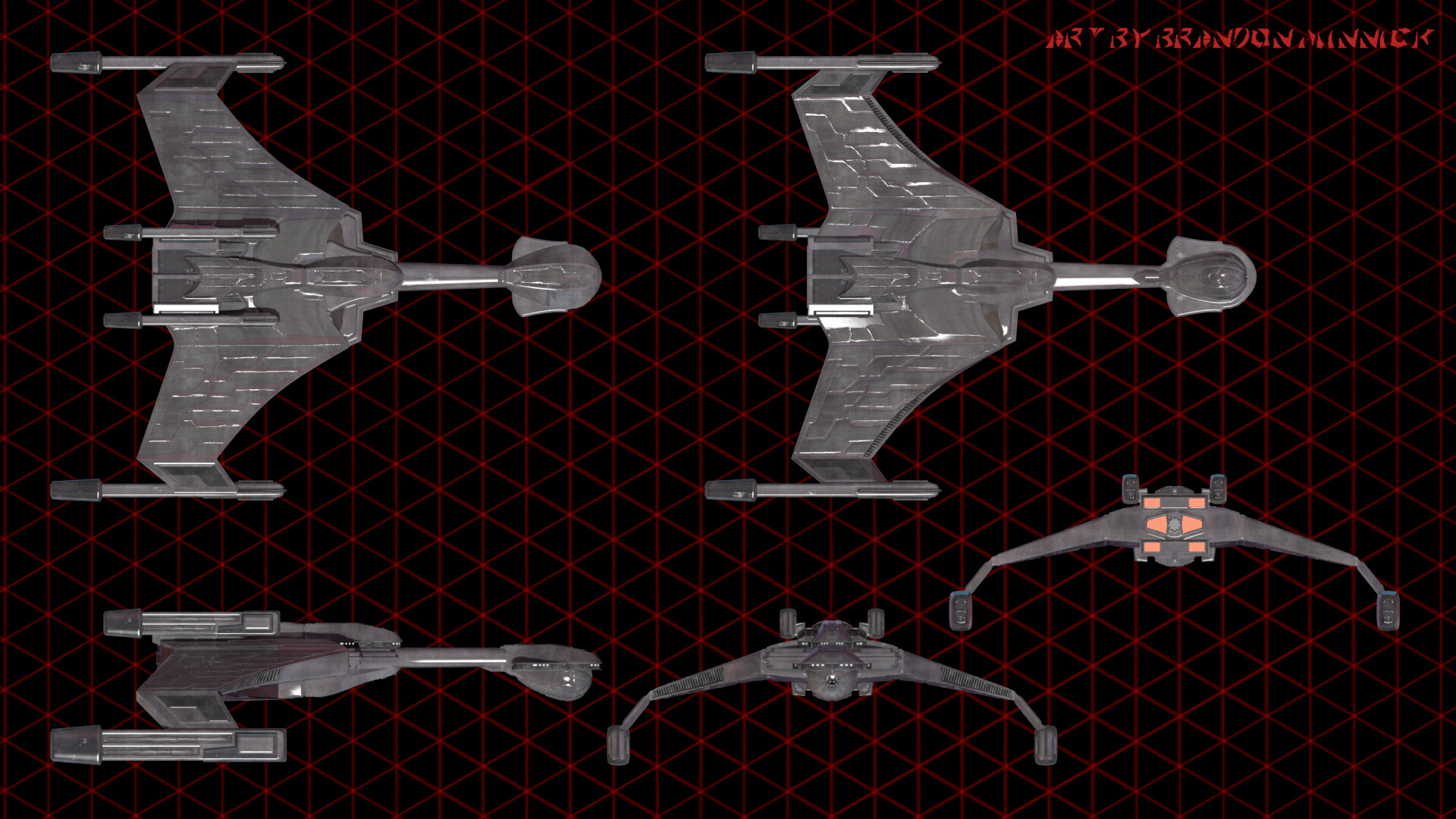 Brandon Minnick - Klingon Heavy Cruiser
