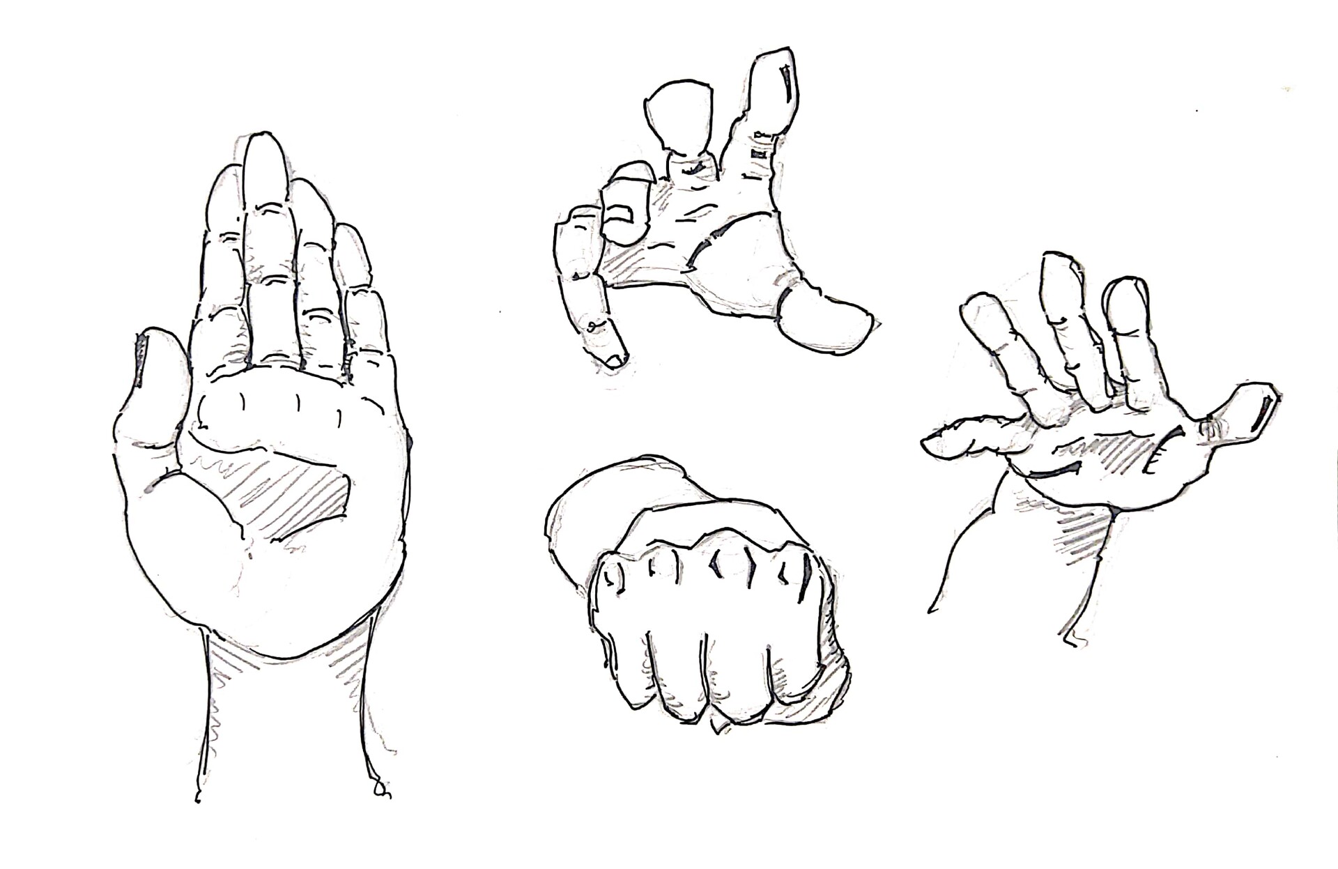 ArtStation - Hands (Sketches)