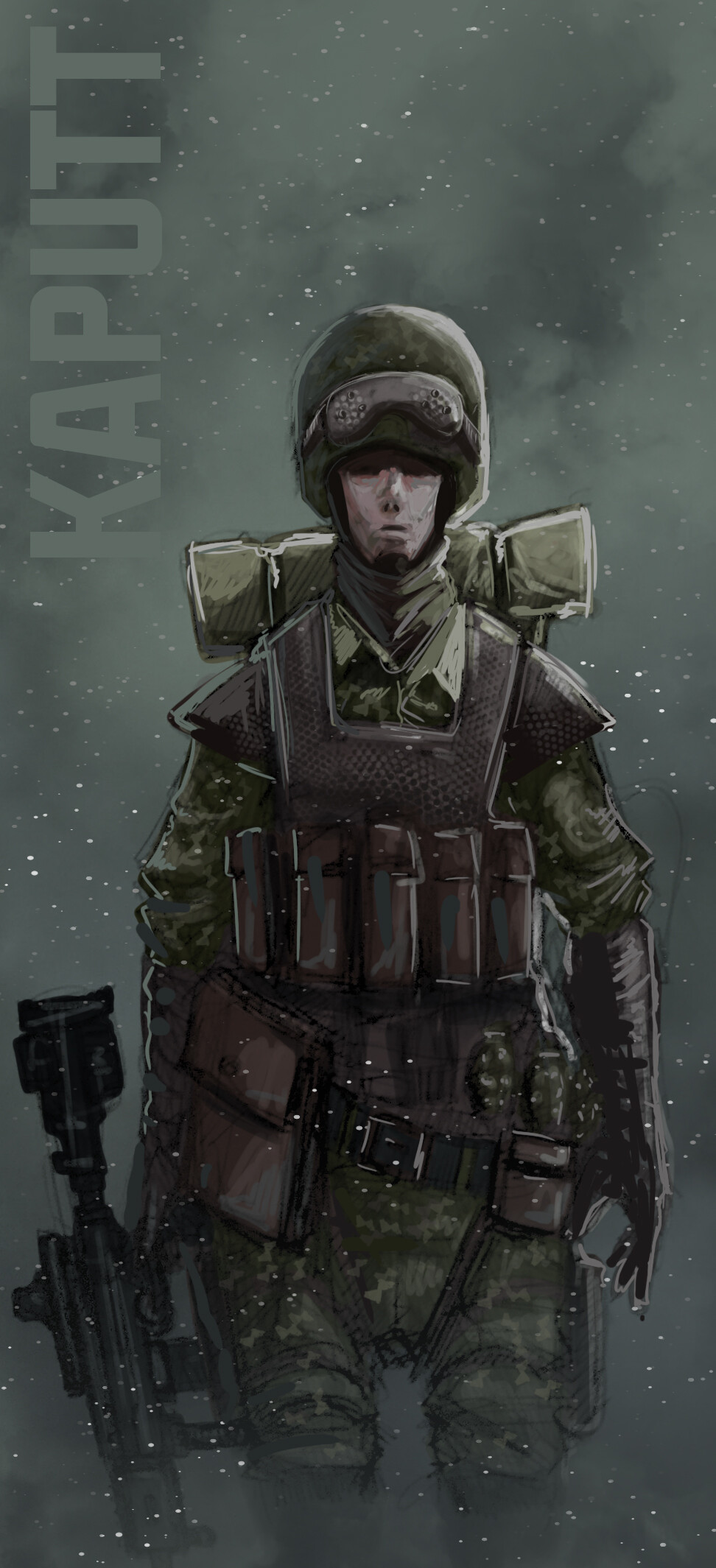 ArtStation - KAPUTT SOLDIER CONCEPTS