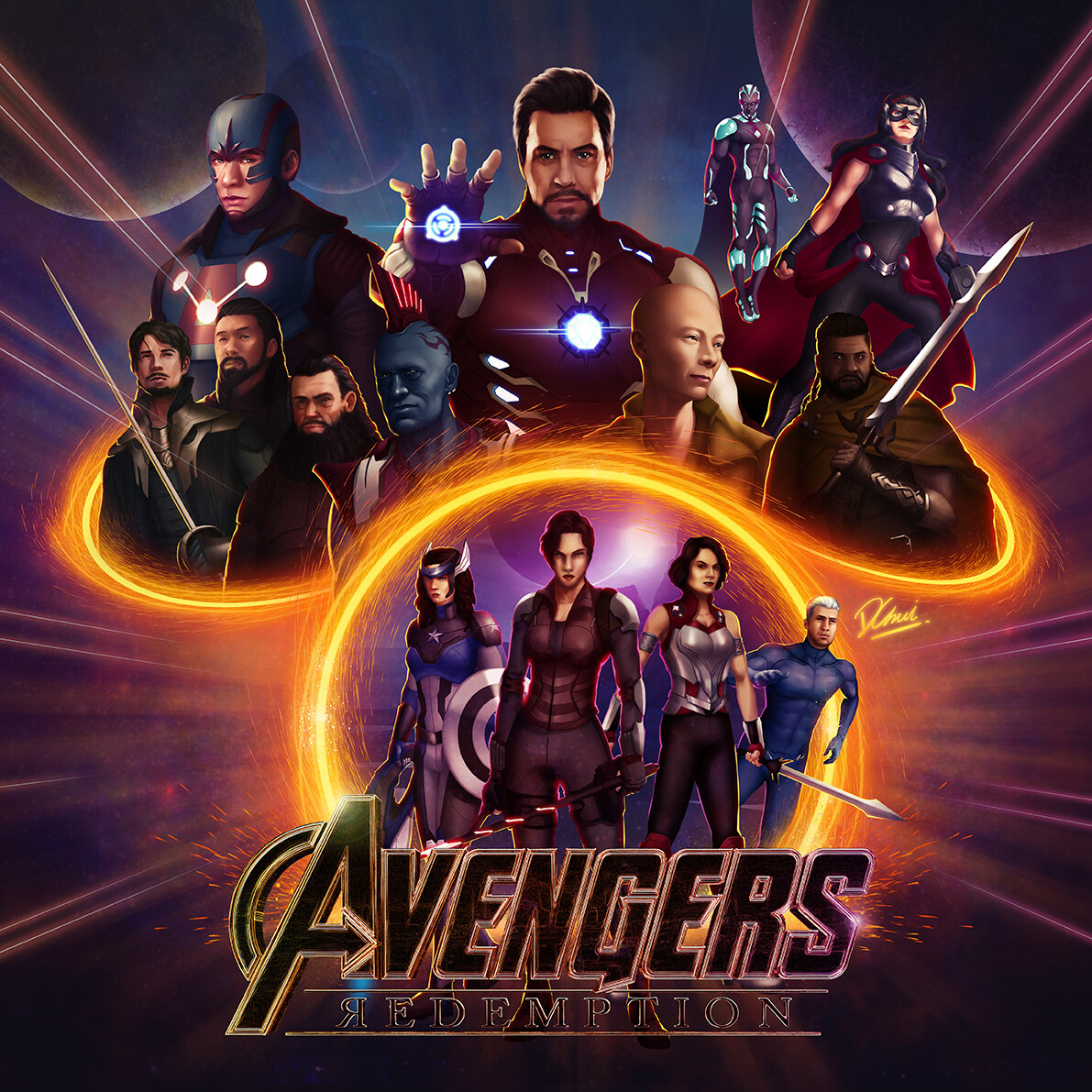 ArtStation - Avengers: Redemption