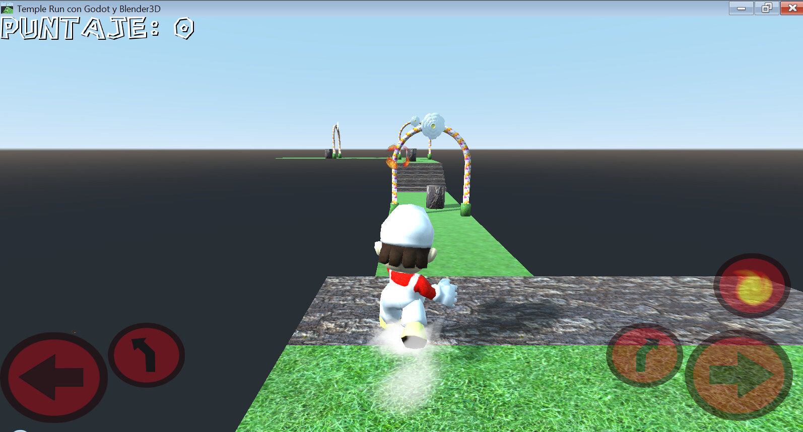 Ariel Gimenez - Temple Run 3D con Godot Engine y Blender