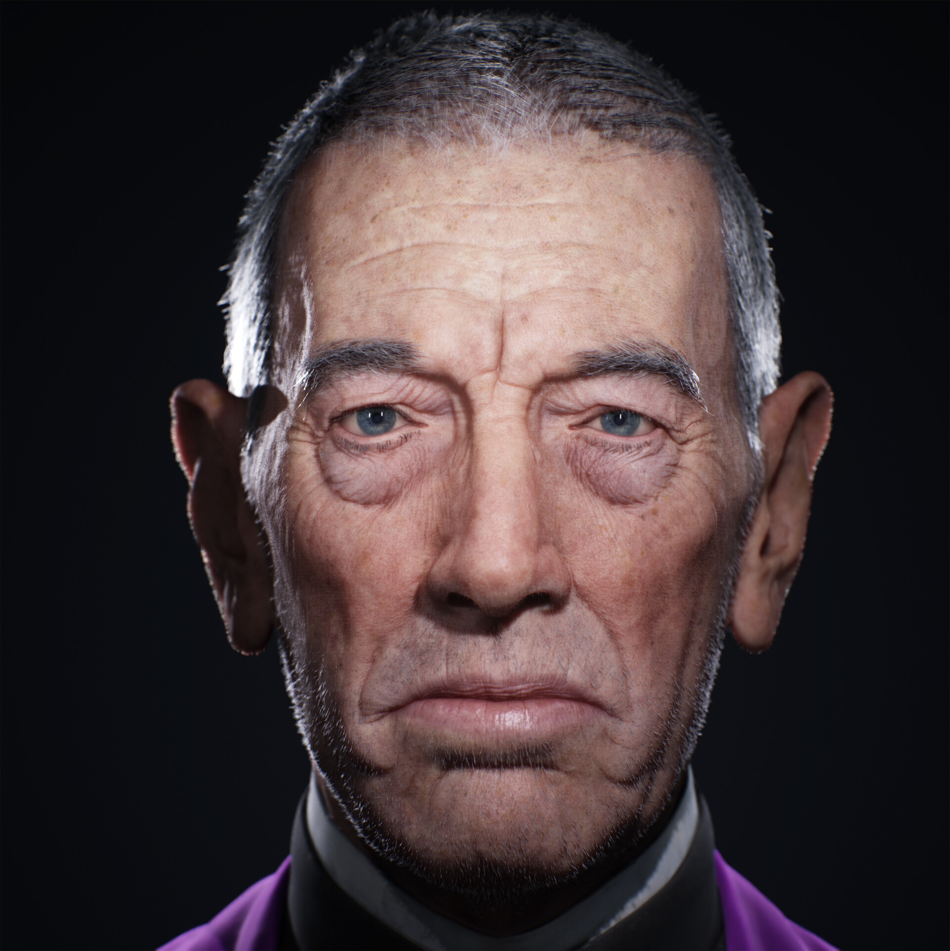 Jared Chavez - Lankester Merrin-The Exorcist- (Real-Time UE4)