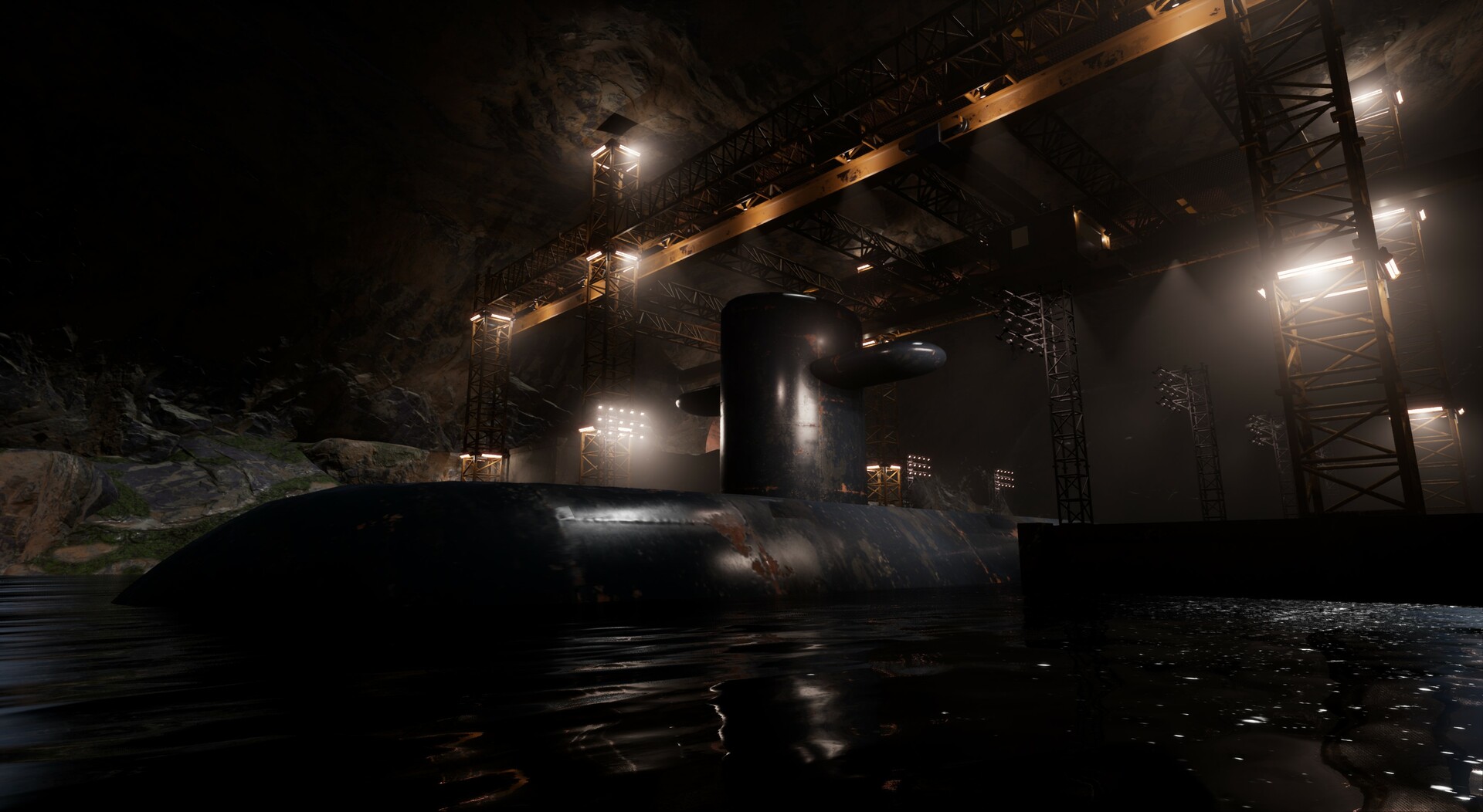 ArtStation - Submarine Base